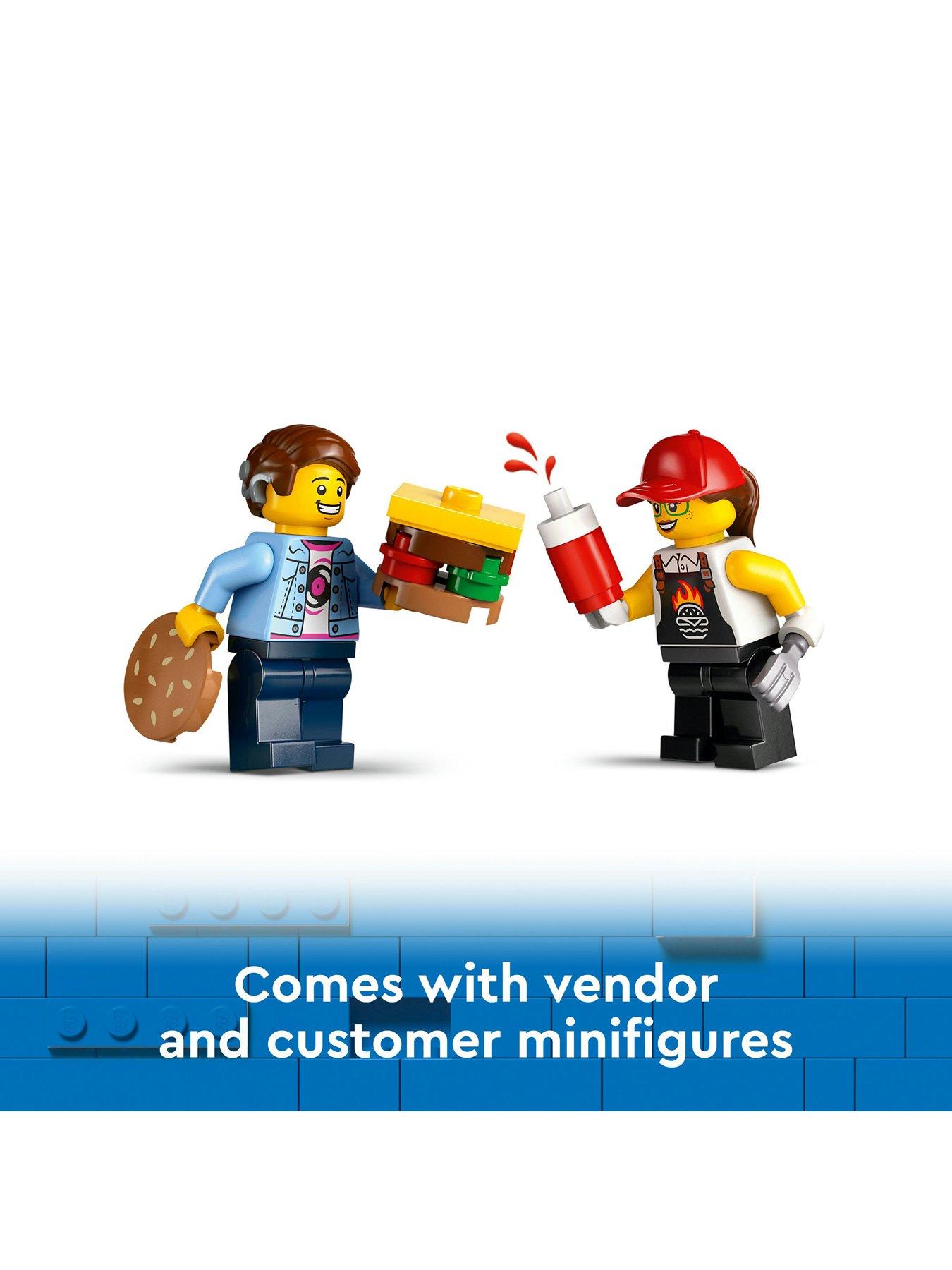 LEGO City Burger Van Toy Building Set 60404 | Very