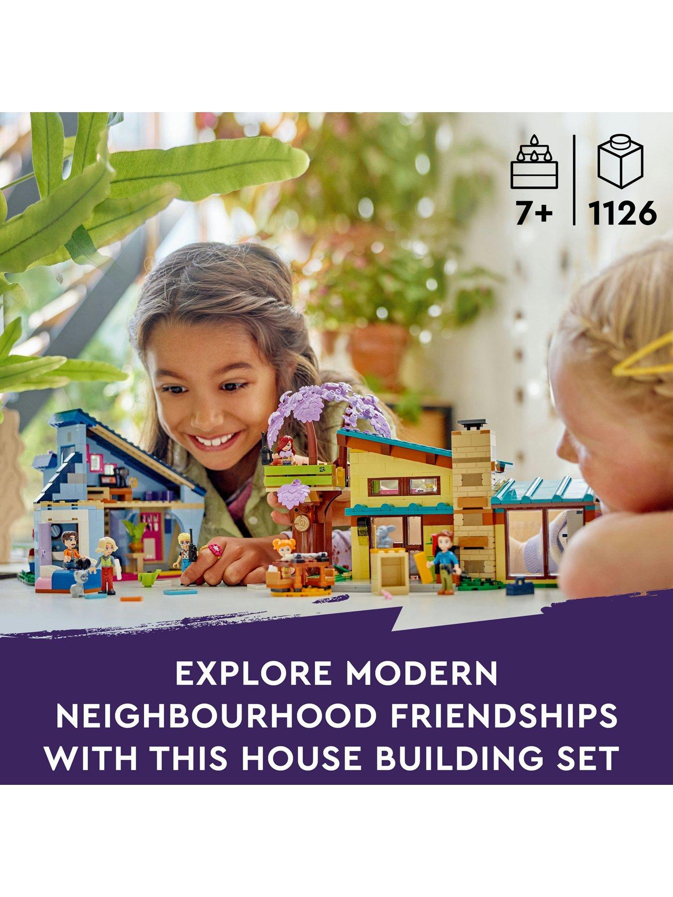 LEGO Friends Olly and Paisley's Family Houses 42620 | Very