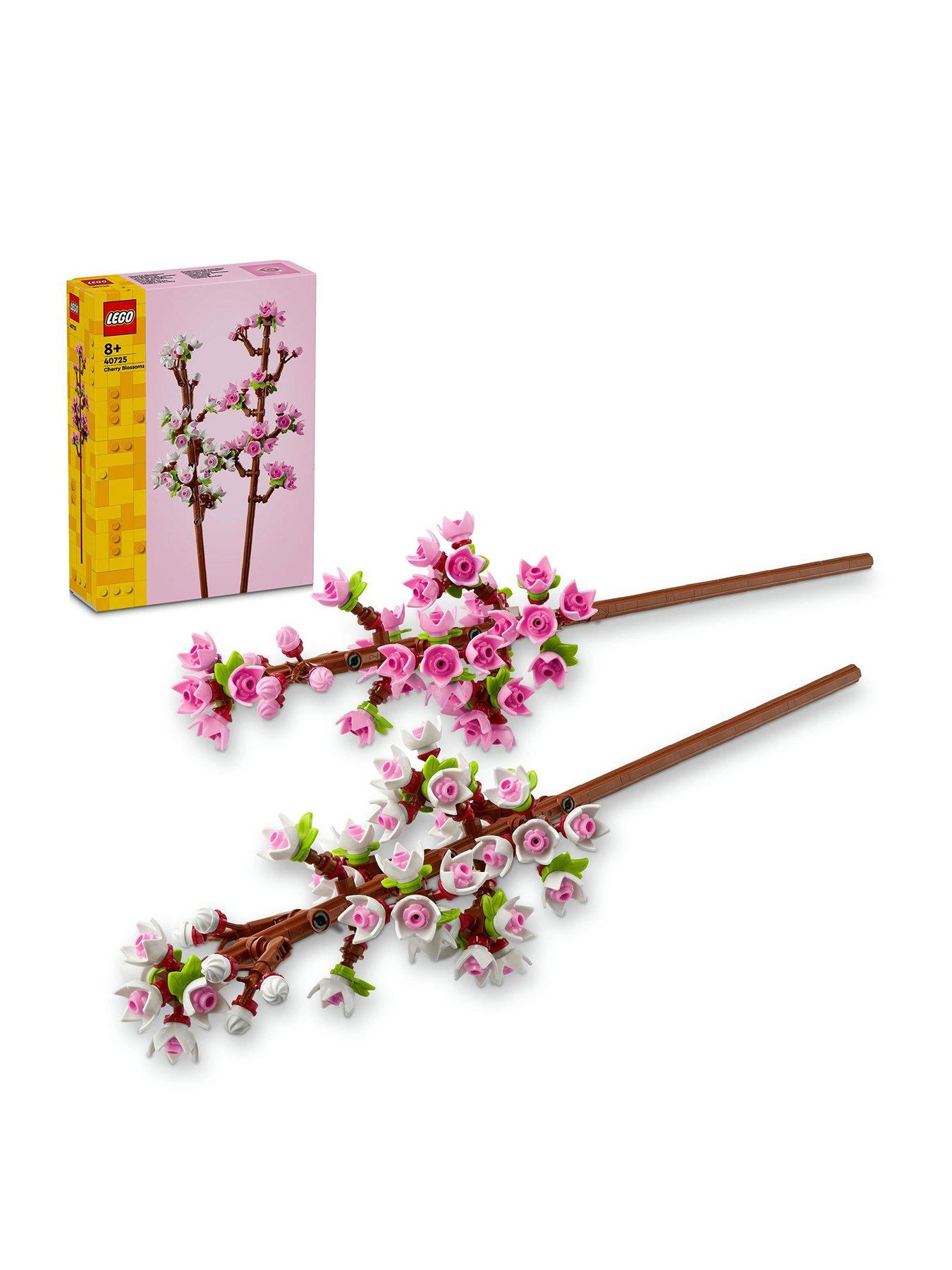 LEGO Botanical Botanicals Cherry Blossoms Flower Set 40725 | Very