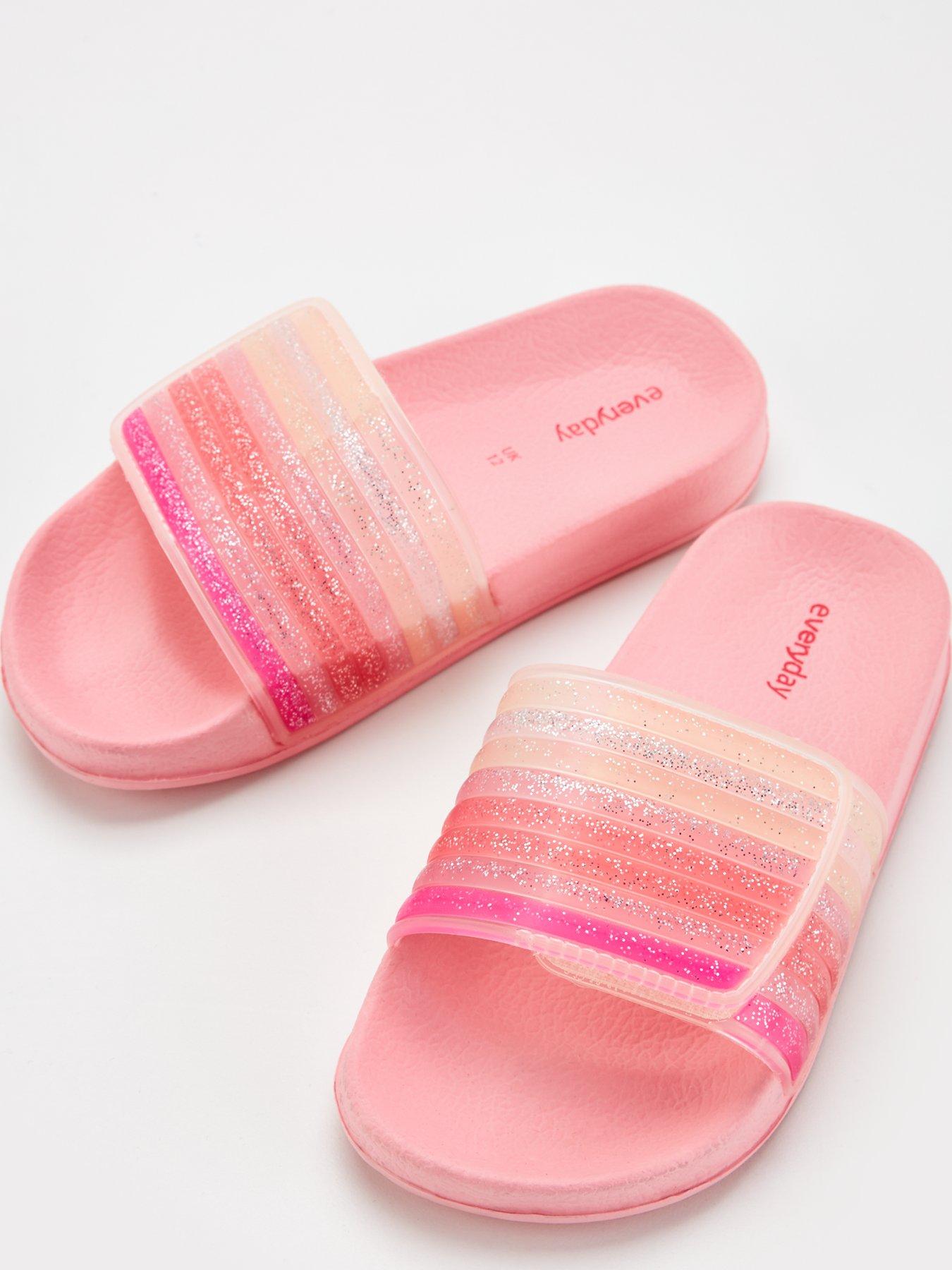 Everyday Girls Glitter Pool Slider | Very