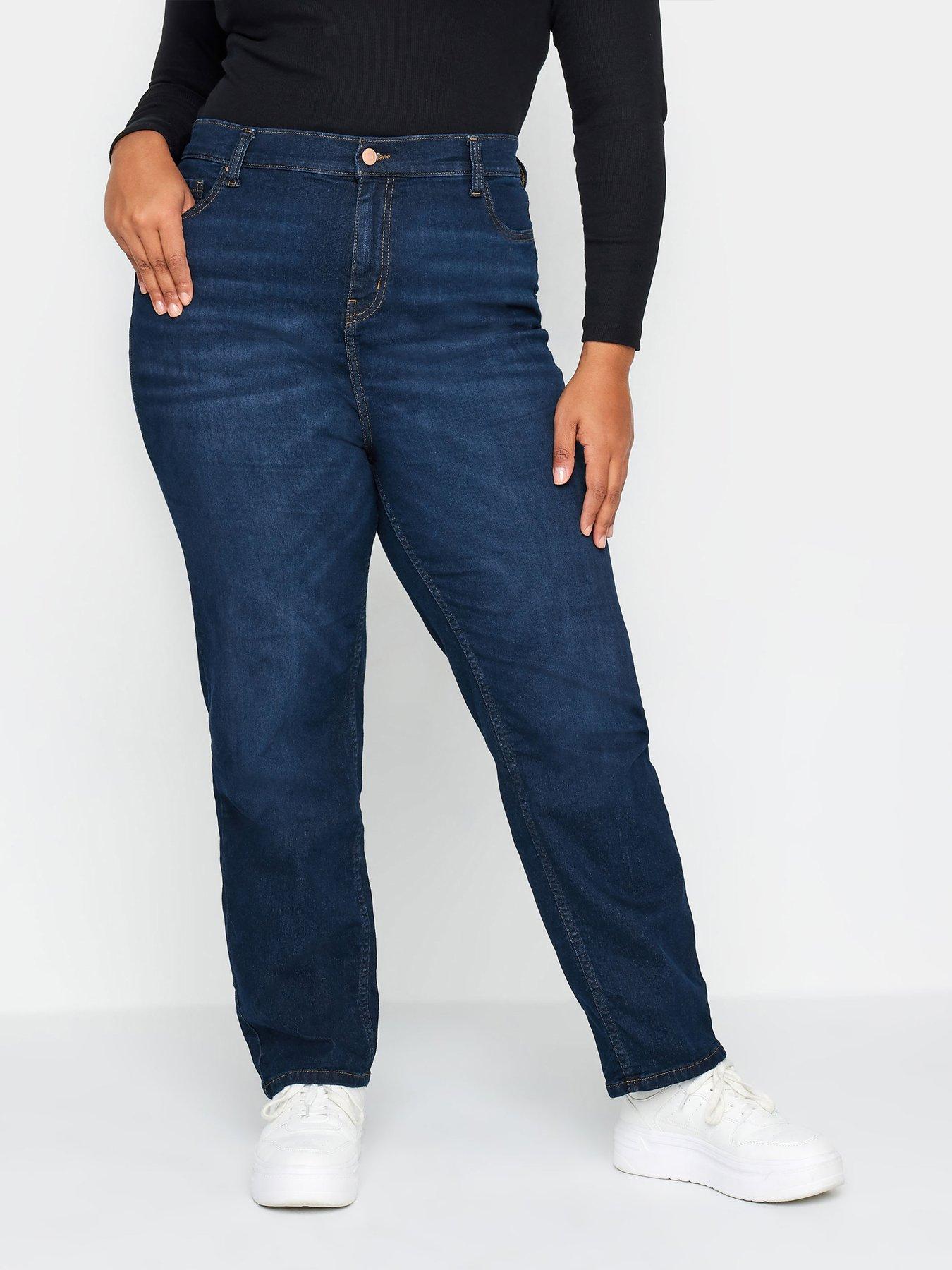 Yours Ruby Straight Leg Jean Indigo 28" | Very
