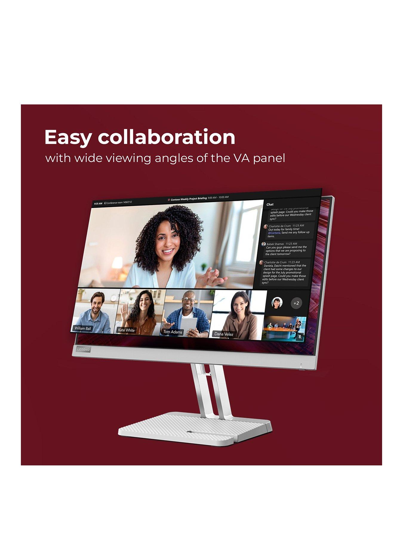 Lenovo L22e-40 22-inch PC Monitor - FHD, 75Hz, VA, 4ms, AMD Freesync | Very