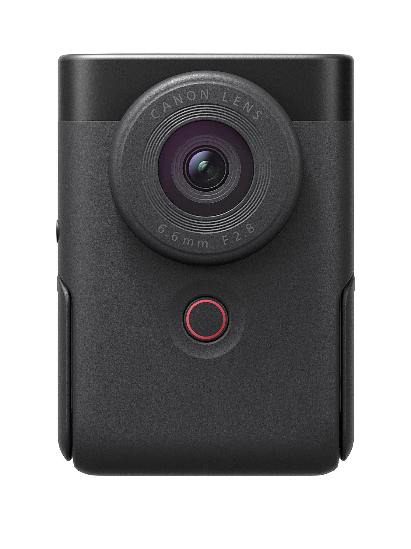 Canon PowerShot V10 Video Camera Vlogging Kit - Black | very.co.uk