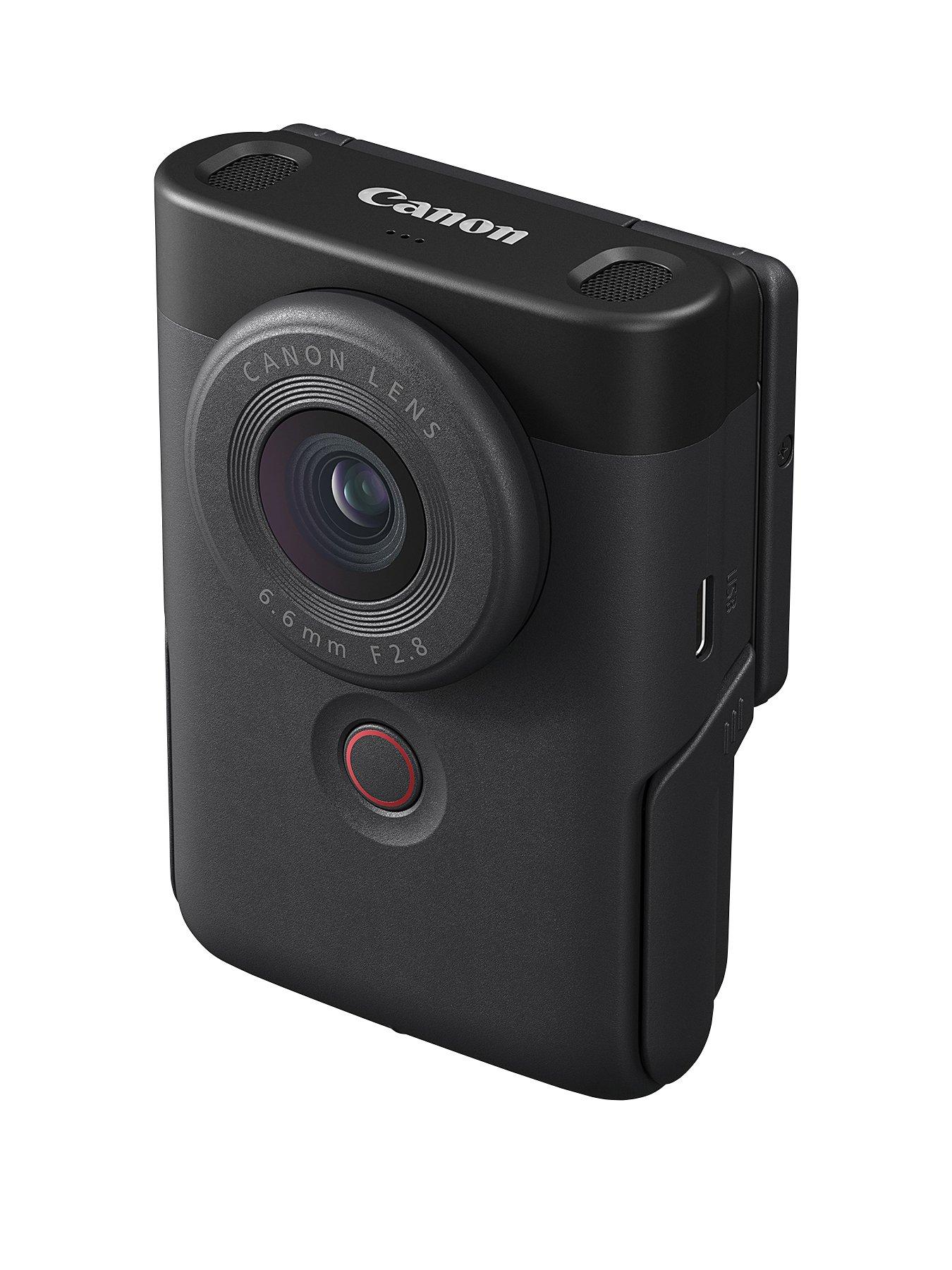 Canon PowerShot V10 Video Camera Vlogging Kit - Black | very.co.uk