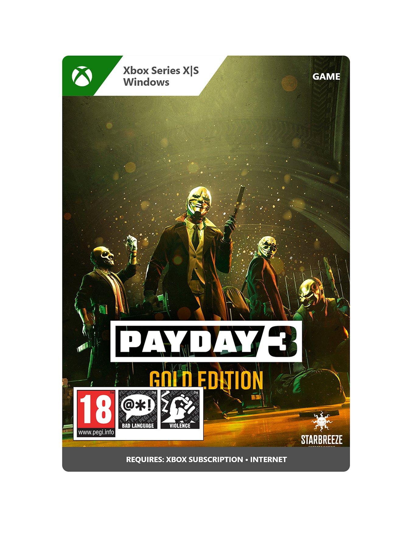 Xbox PAYDAY 3: Gold Edition (Digital Download) | Very