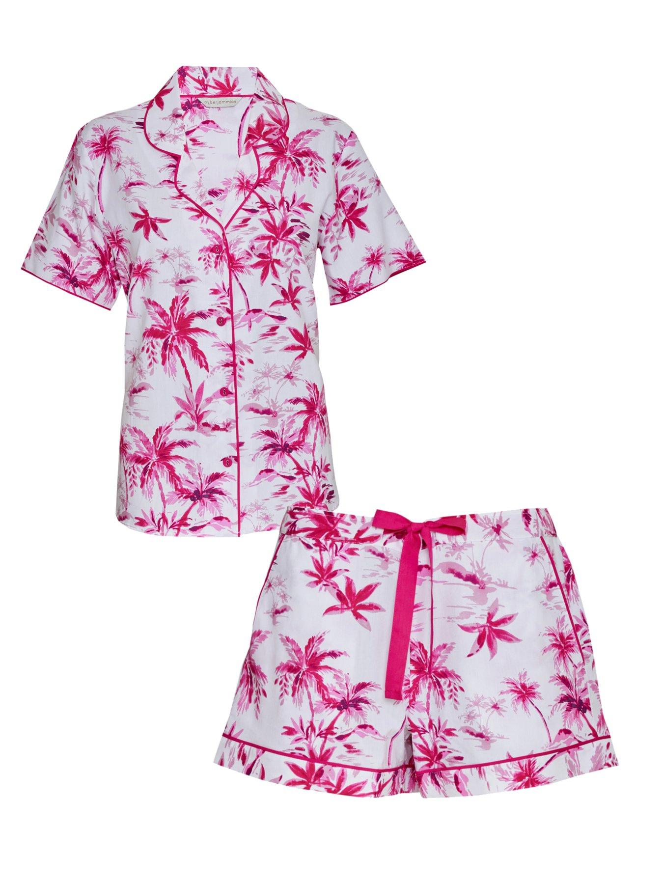 Cyberjammies Palm Print Pyjama Short Set | Very