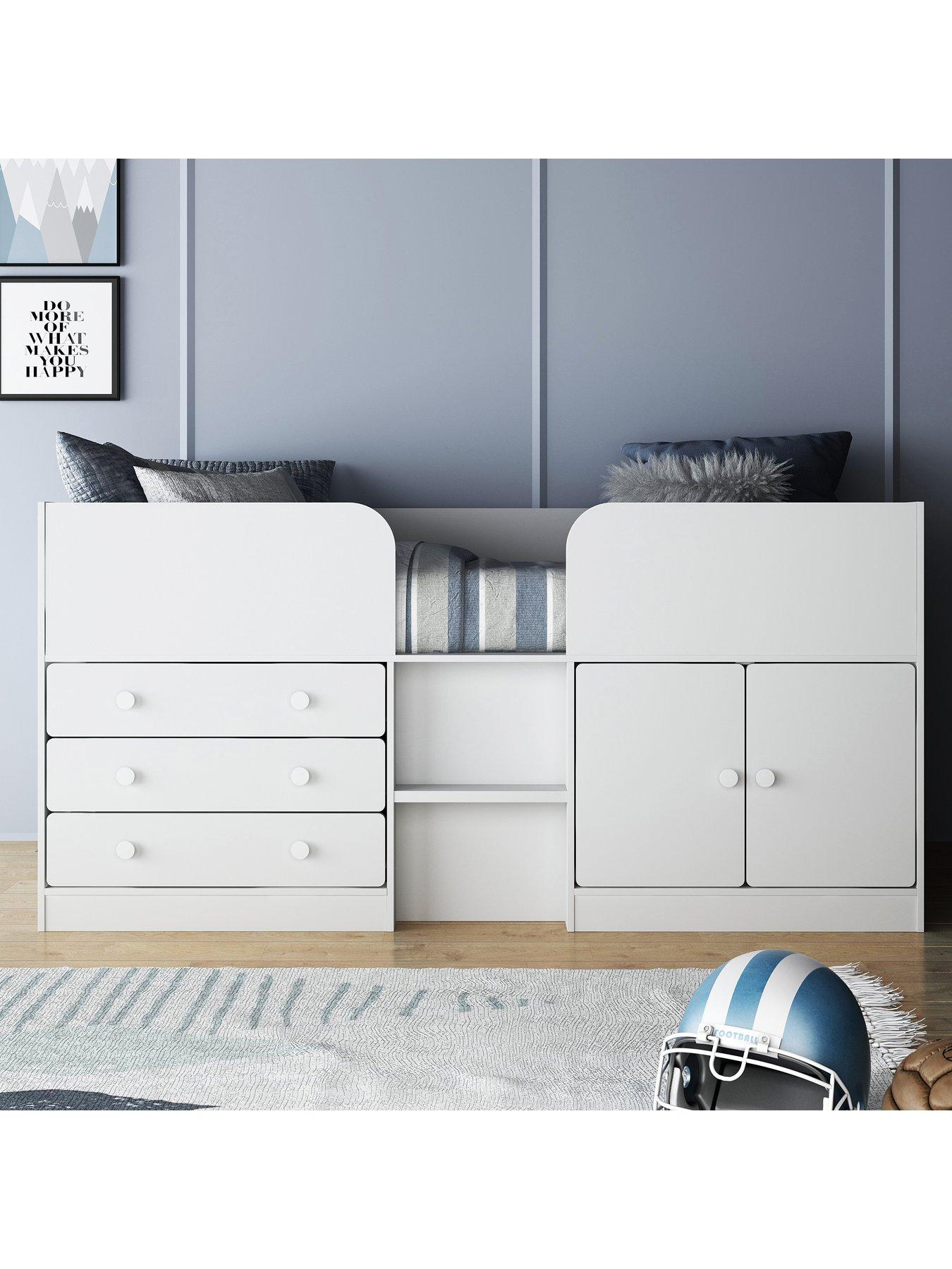 Mid Sleeper Beds | Kids Cabin Beds | Very
