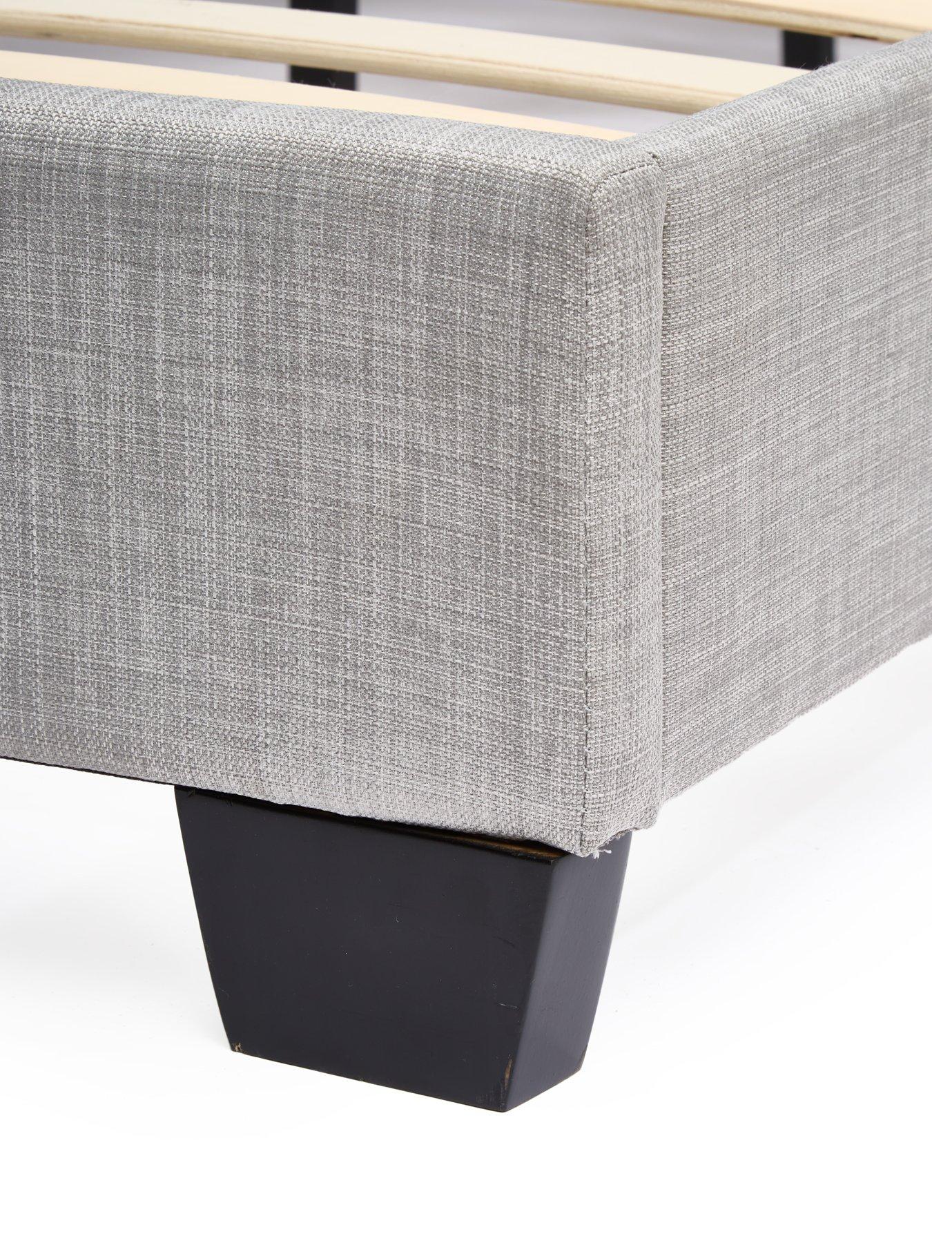 The Very Collection Riley Fabric Small Double Bed Frame with Mattress ...
