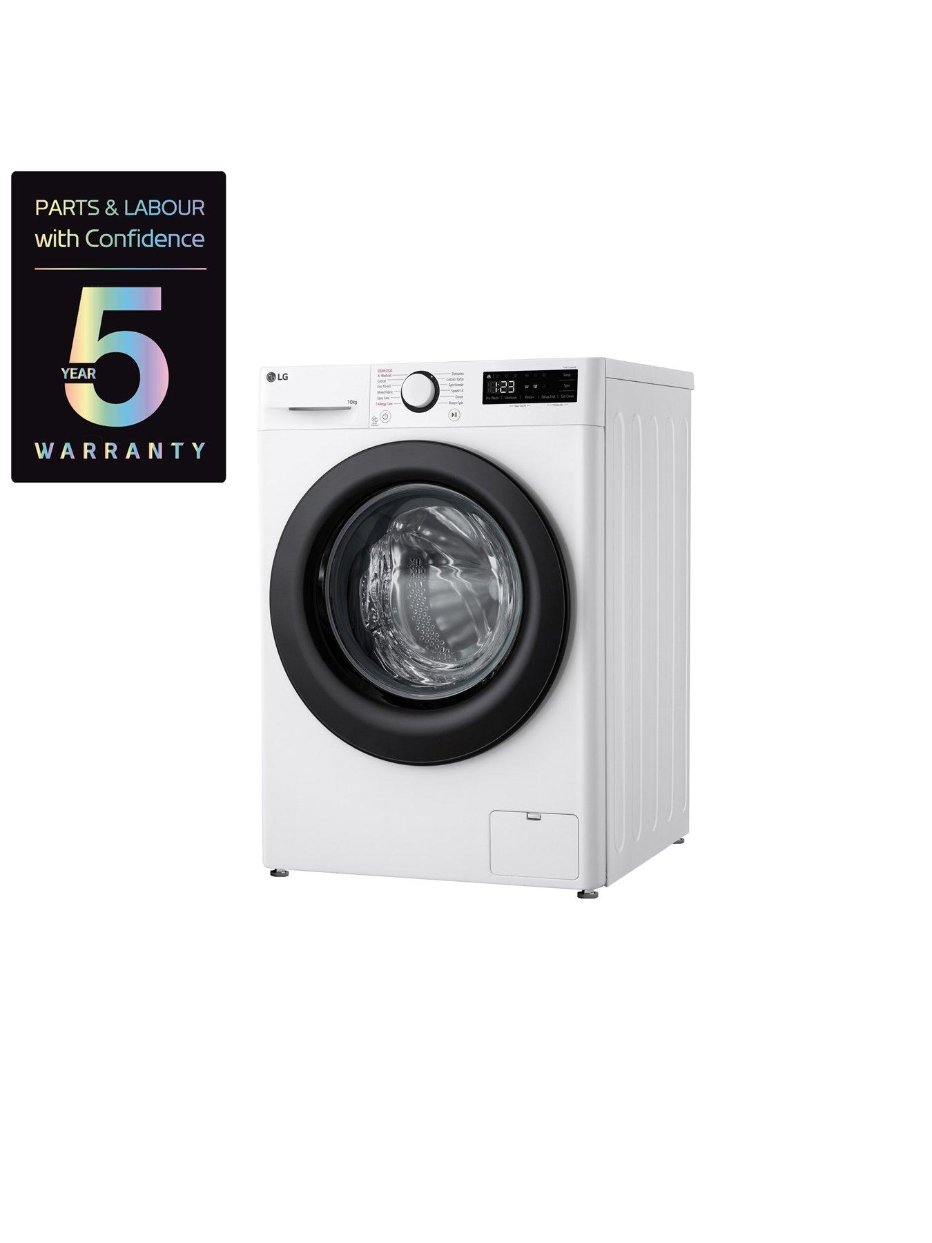 LG TurboWash F4Y510WBLN1 10kg Washing Machine - White | very.co.uk