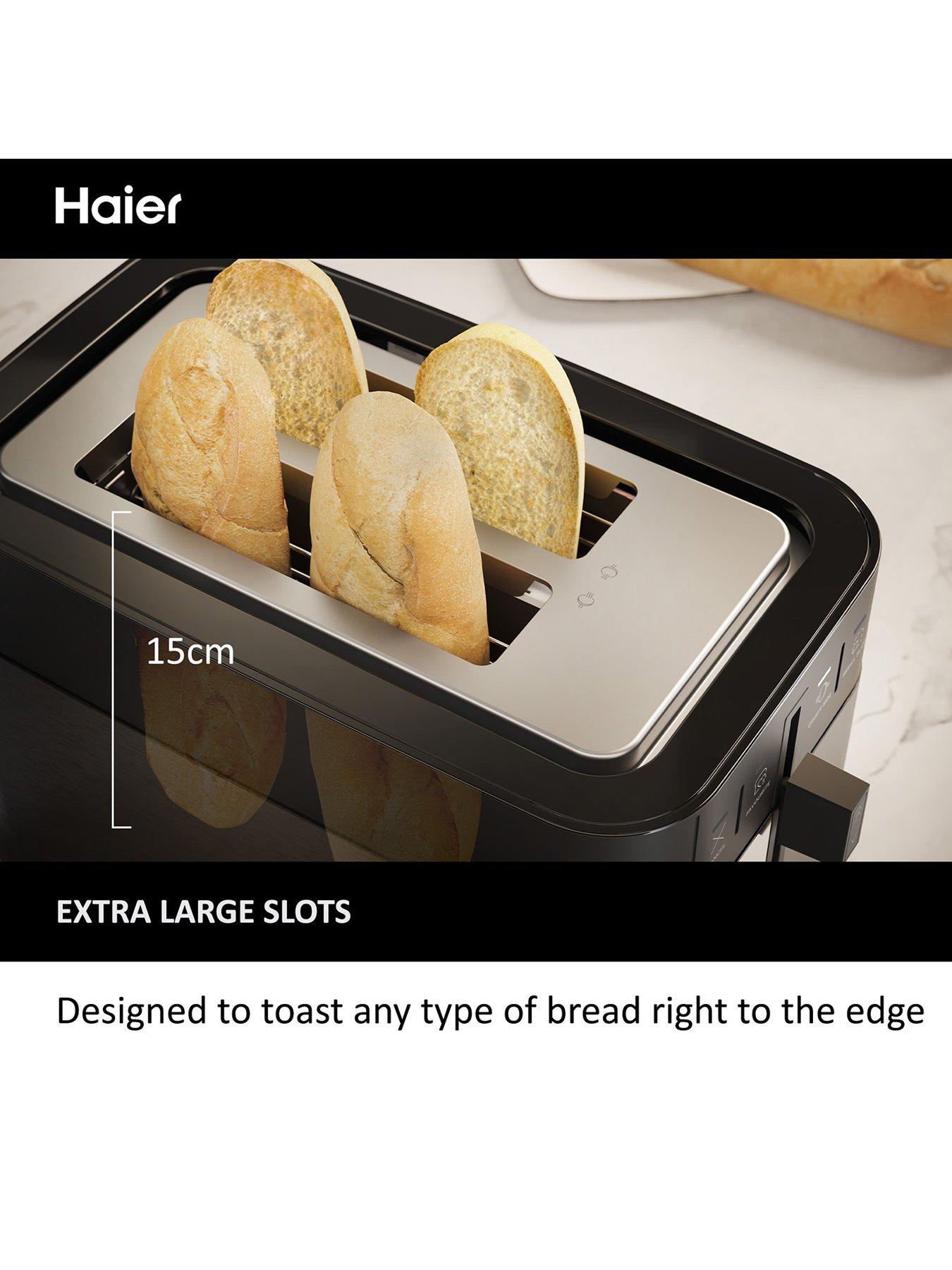 Haier Series 5 HTO5A3 Smart Toaster with extra-large slots | Very