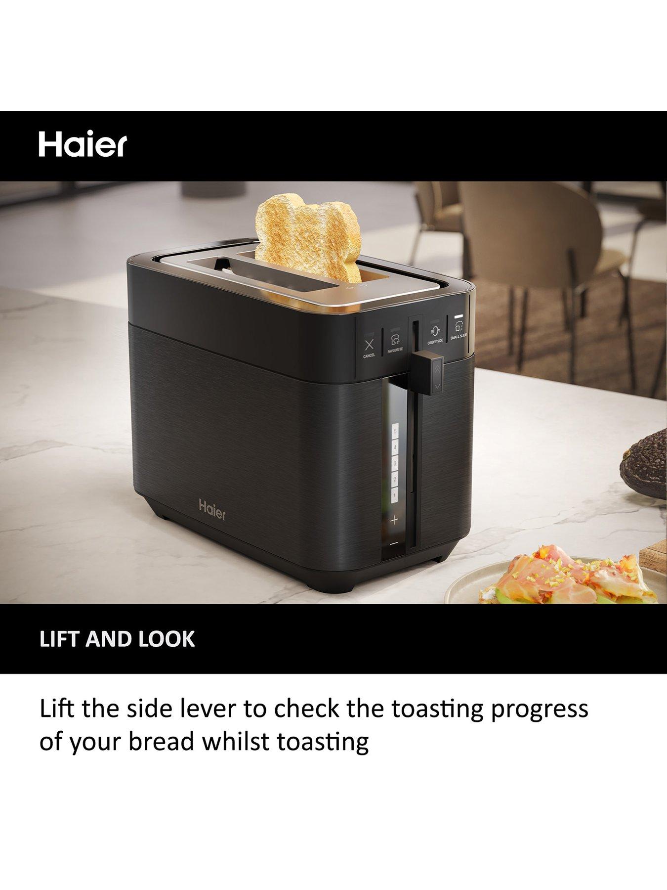 Haier Series 5 HTO5A3 Smart Toaster with extra-large slots | Very