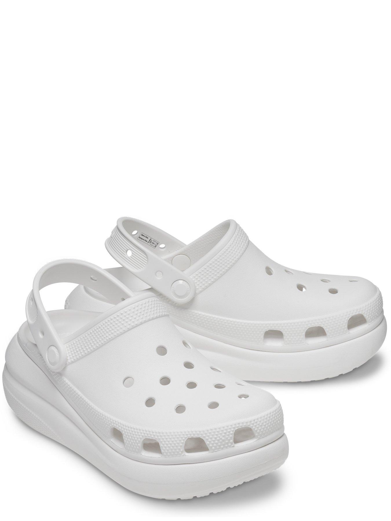 Crocs Crush Wedge Clog - White | Very