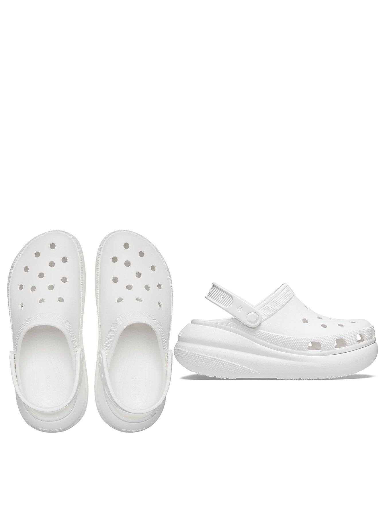 Crocs Crush Wedge Clog - White | Very