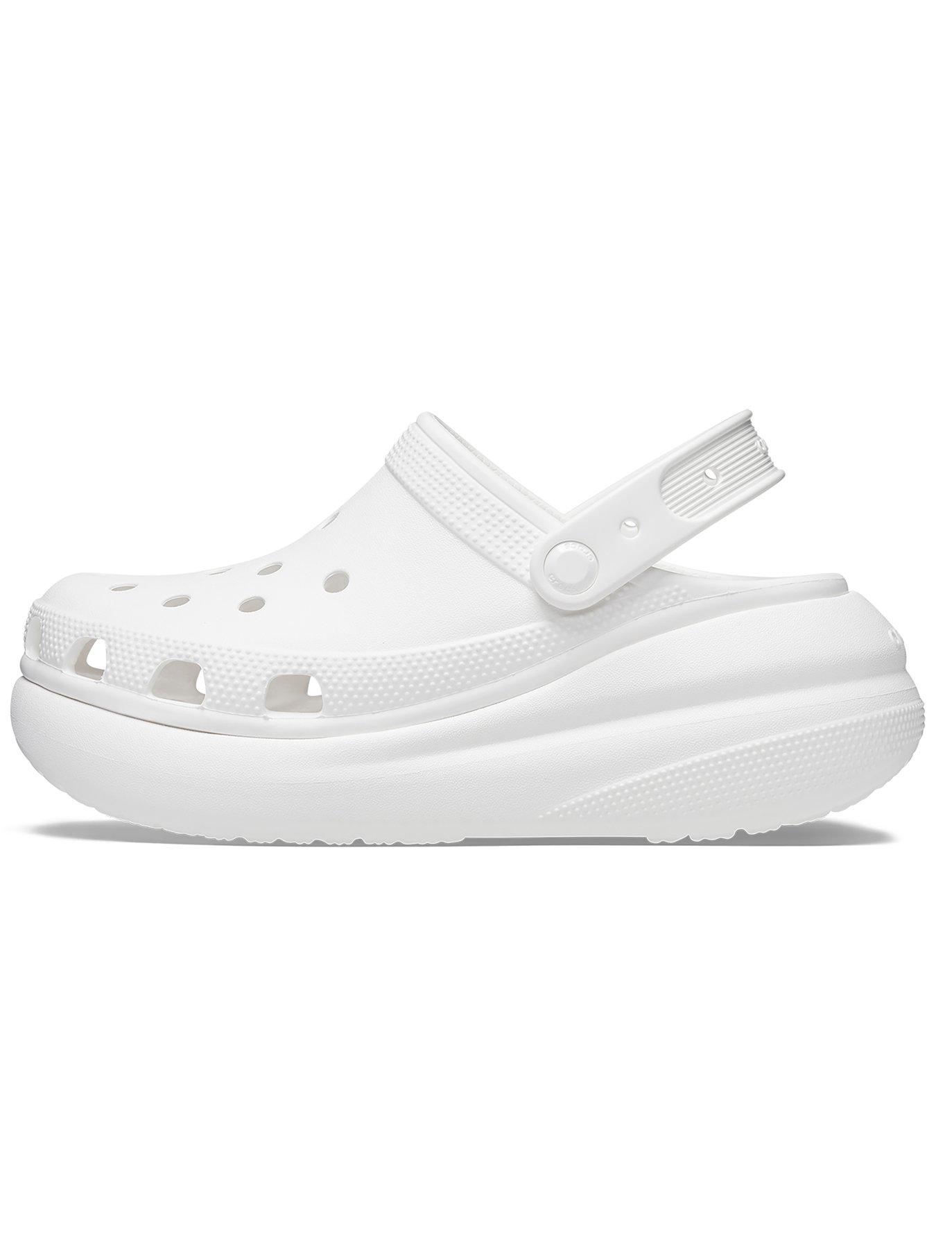 Crocs Crush Wedge Clog - White | Very