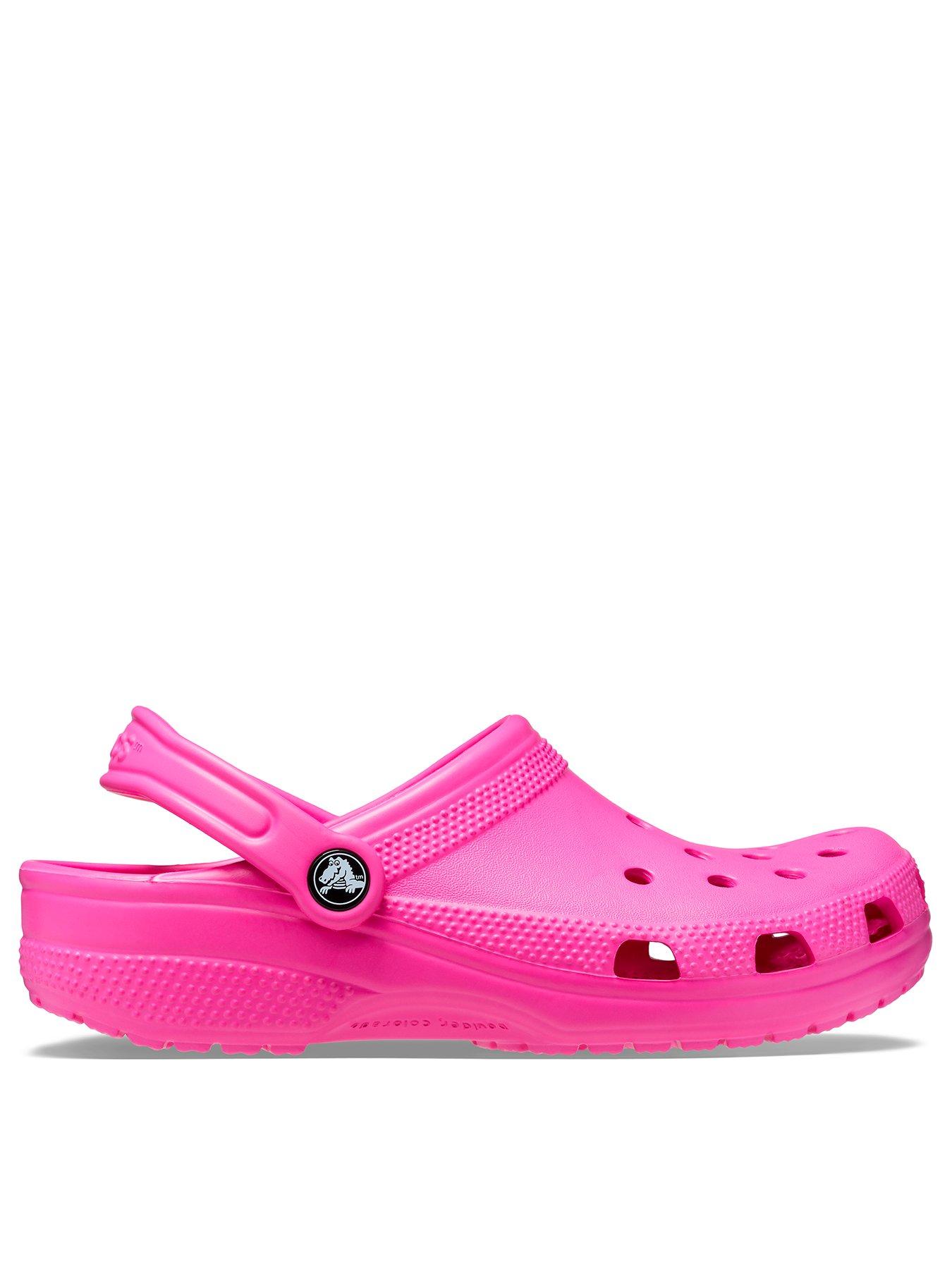 Crocs Classic Clog - Juice Pink | Very.co.uk