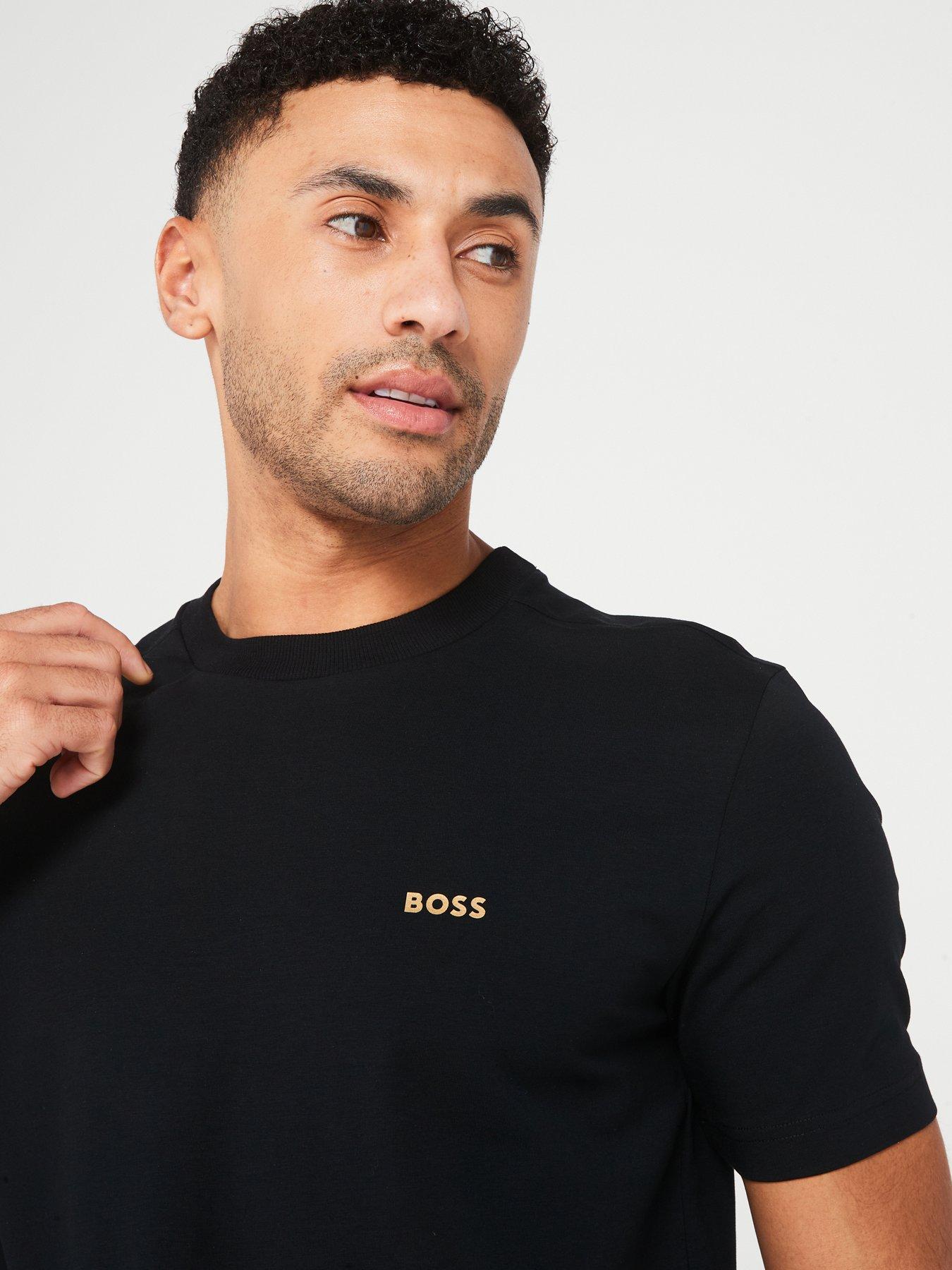 BOSS Tee Logo T-Shirt - Black | Very