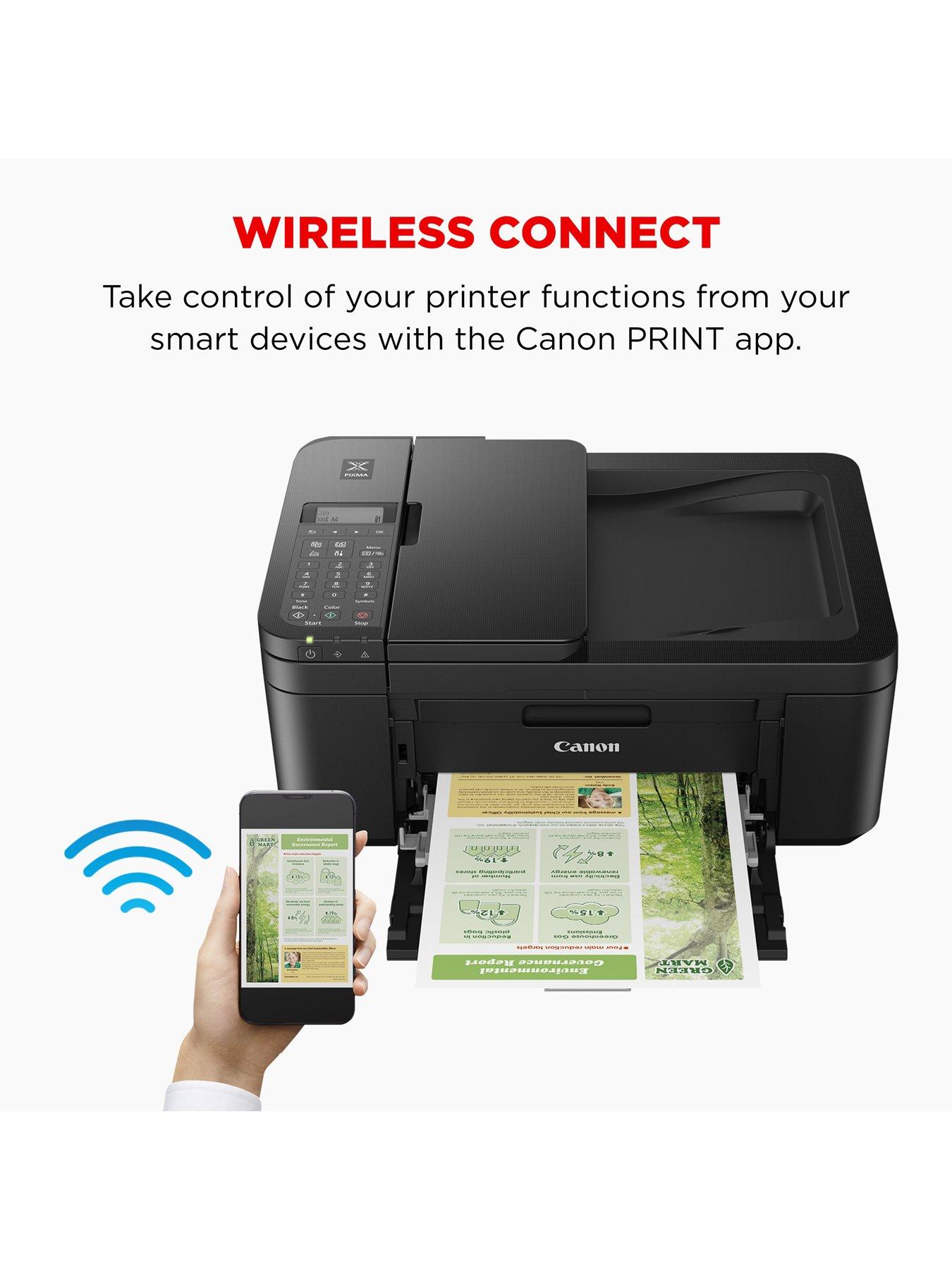 Canon PIXMA TR4750i All-in-One Wireless Wi-Fi Printer - Black | Very.co.uk