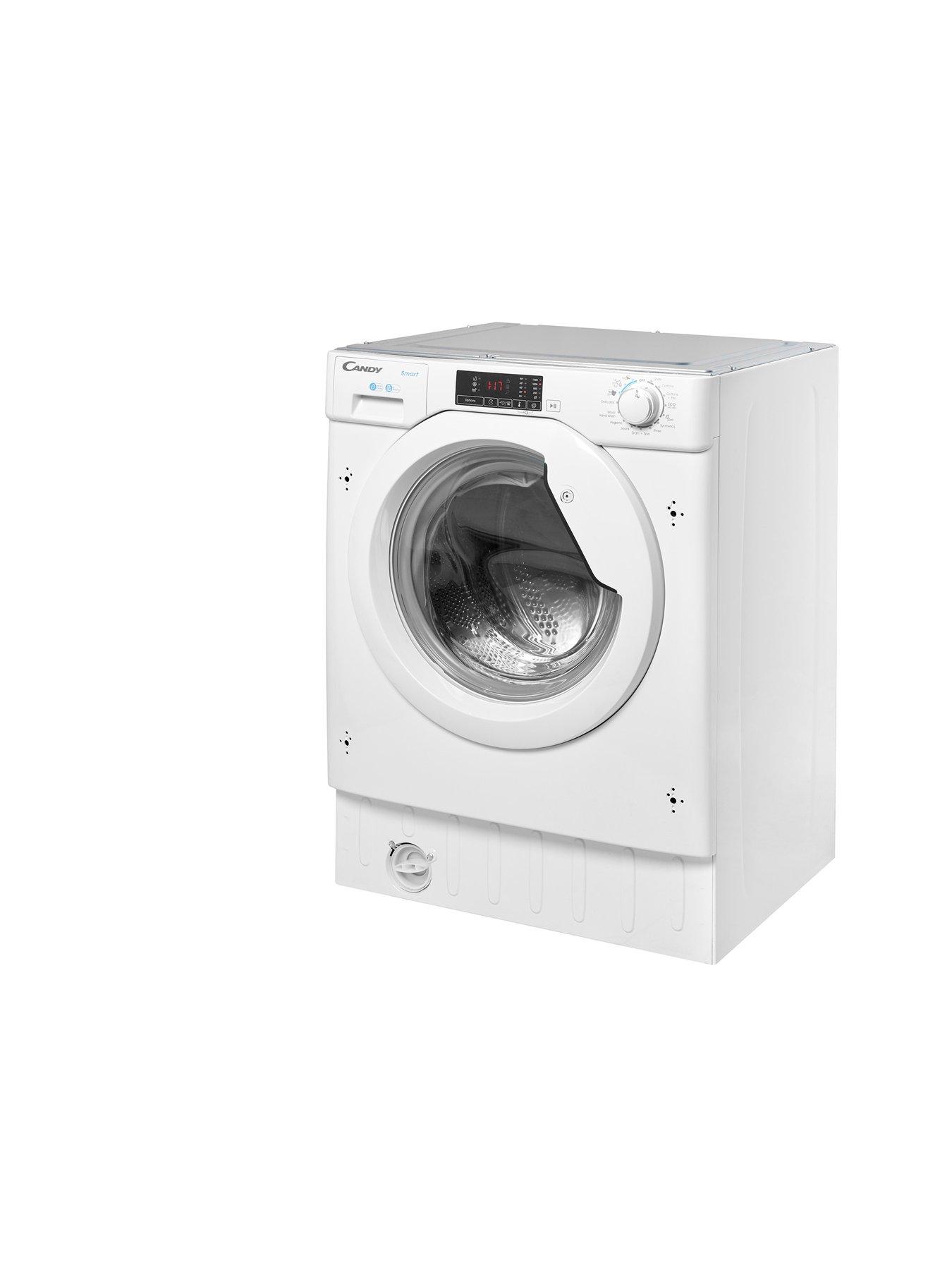 Candy CBW 48D1W4-80 Integrated 8kg Load, 1400 Spin Washing Machine | Very