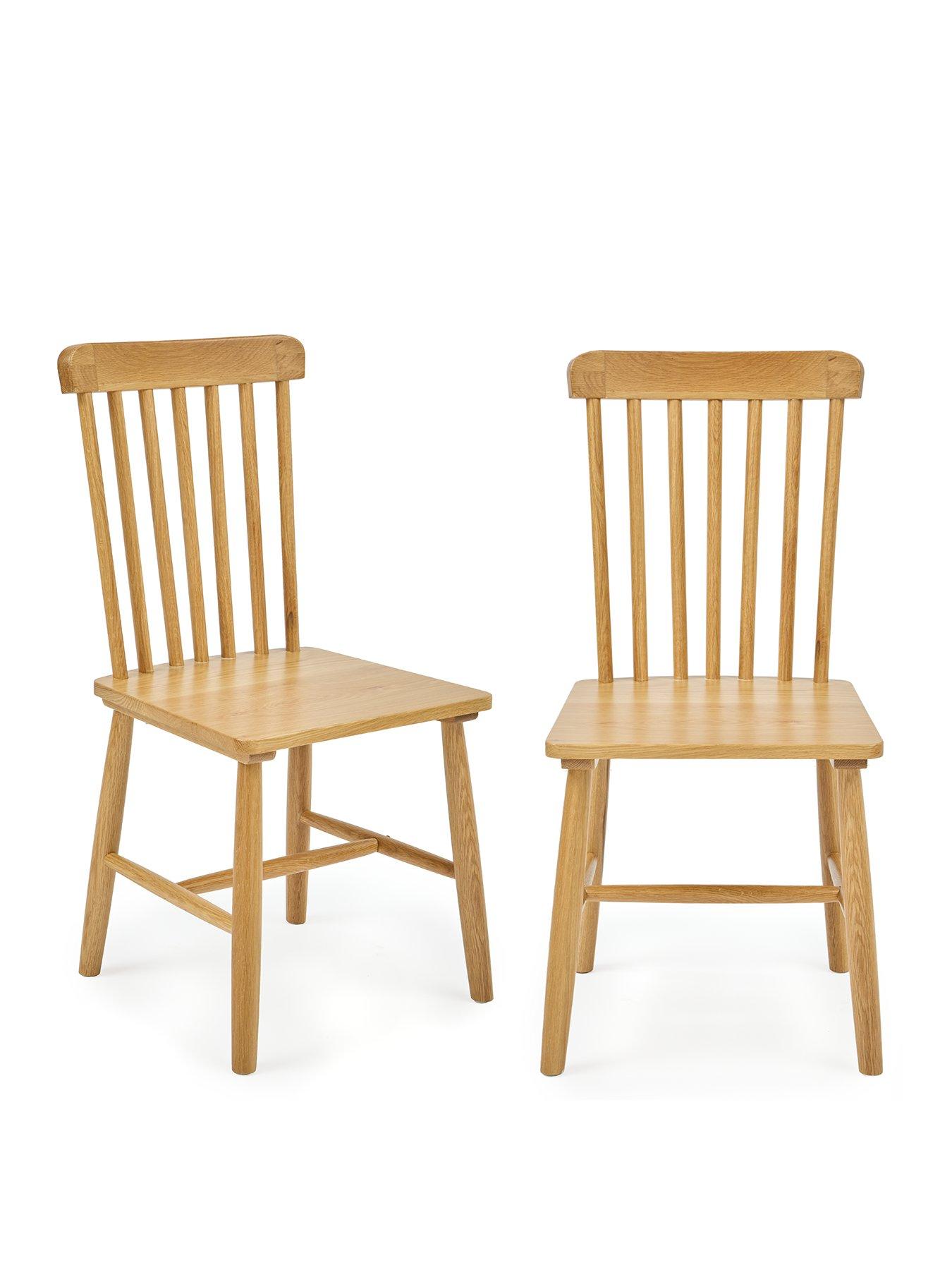 Very Home Pair of Camborne Dining Chairs - FSC® Certified | Very