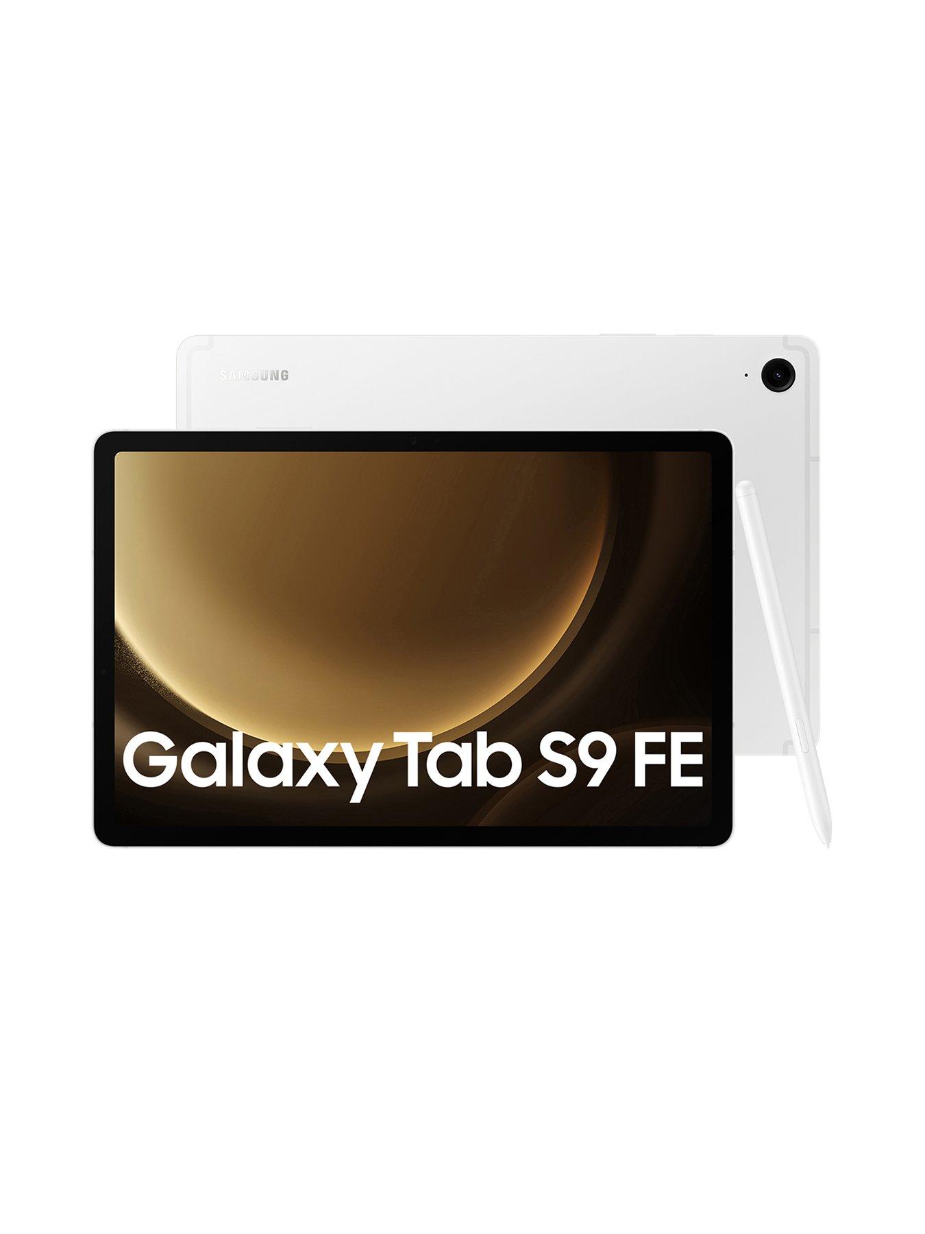 Samsung Galaxy Tab S9 FE - 256GB Storage, Silver | Very