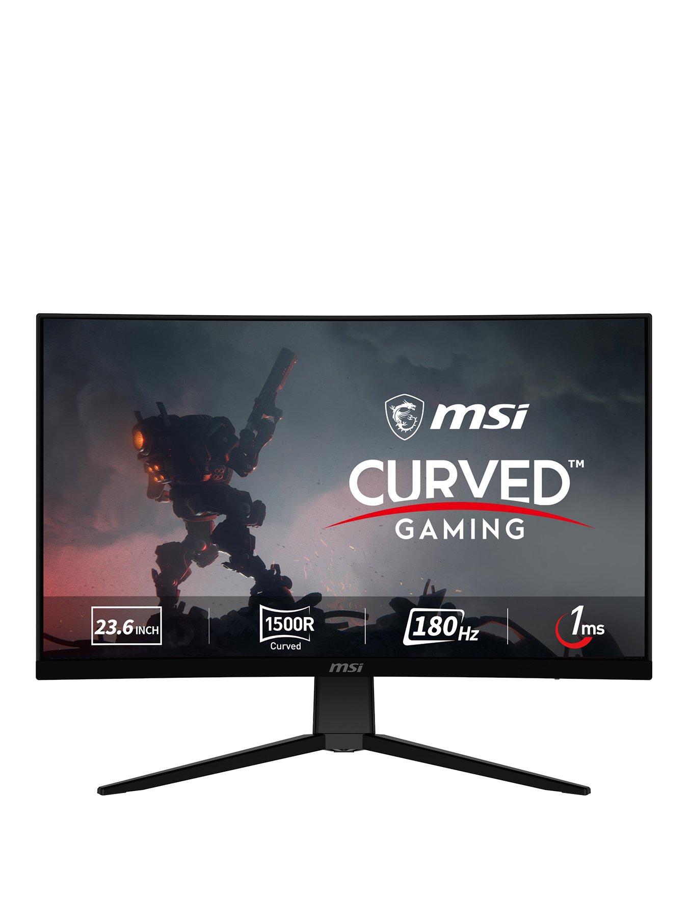 MSI G2422C 24 inch, Full HD, 180Hz, AMD Freesync Premium, Curved Gaming ...