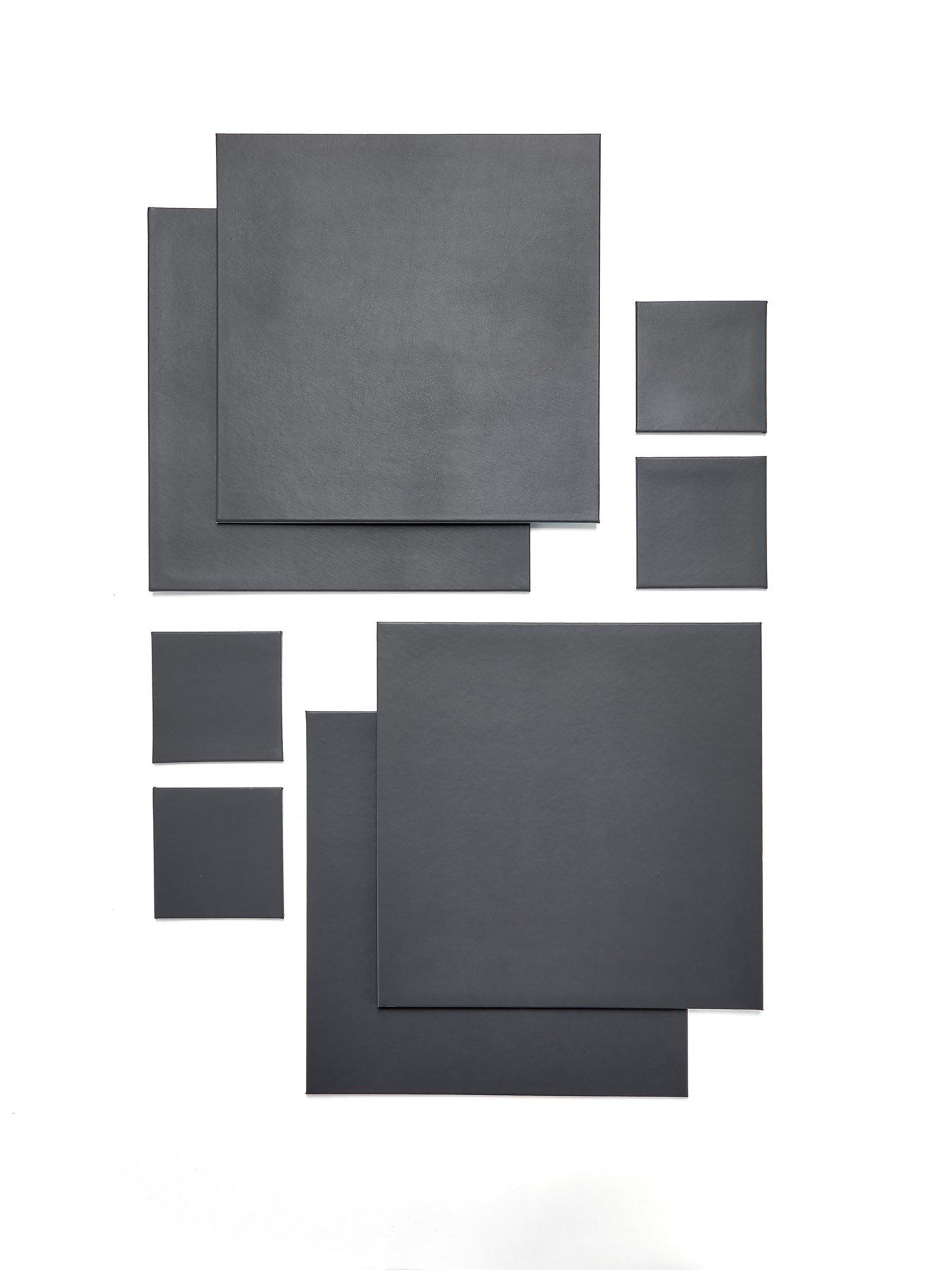 Very Home Reversible Faux Leather Placemats and Coasters - 8-Piece Set ...
