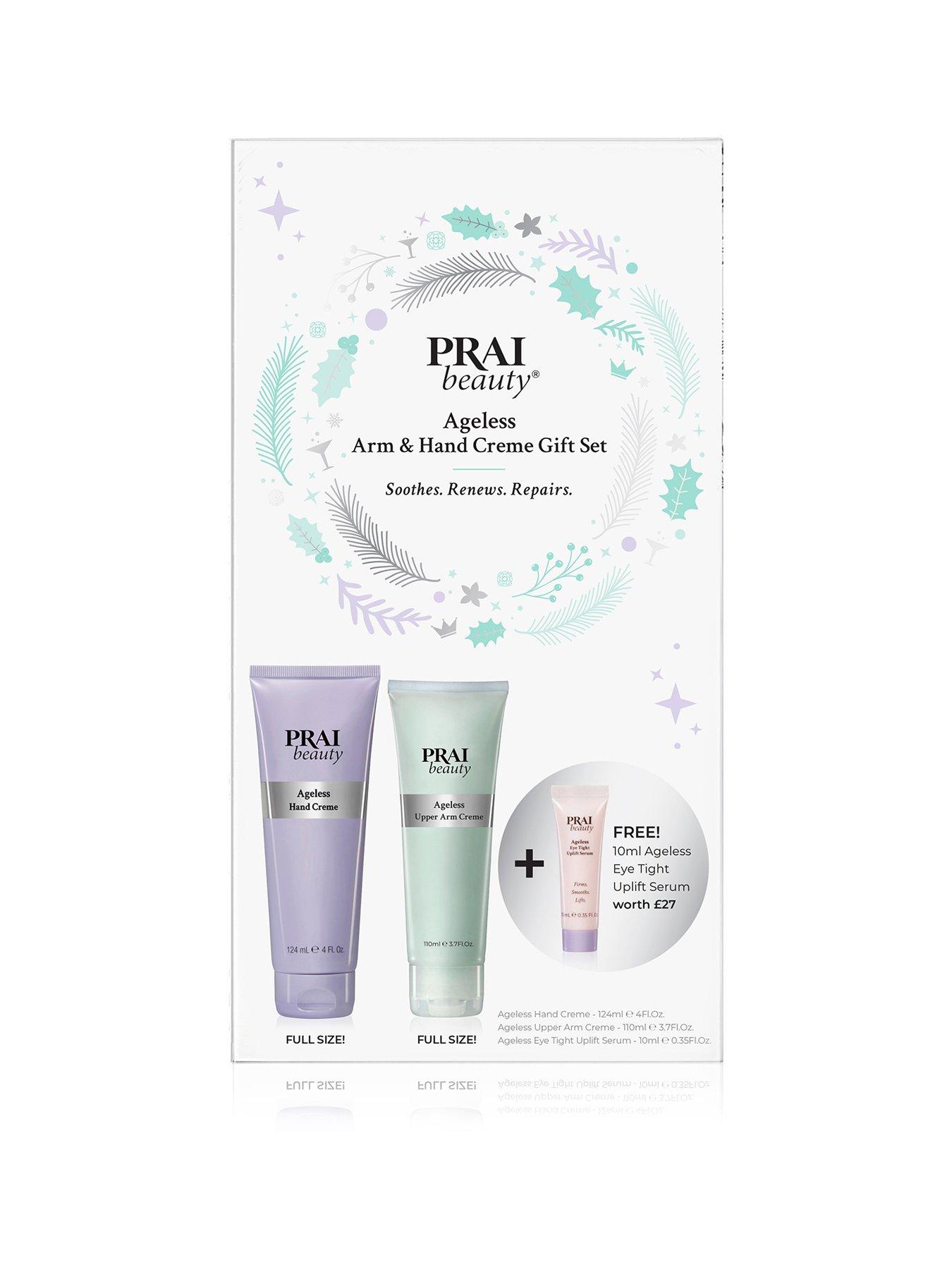 Prai Ageless Hand and Arm Crème Duo + 10ml Eye Tight Uplift Serum | Very