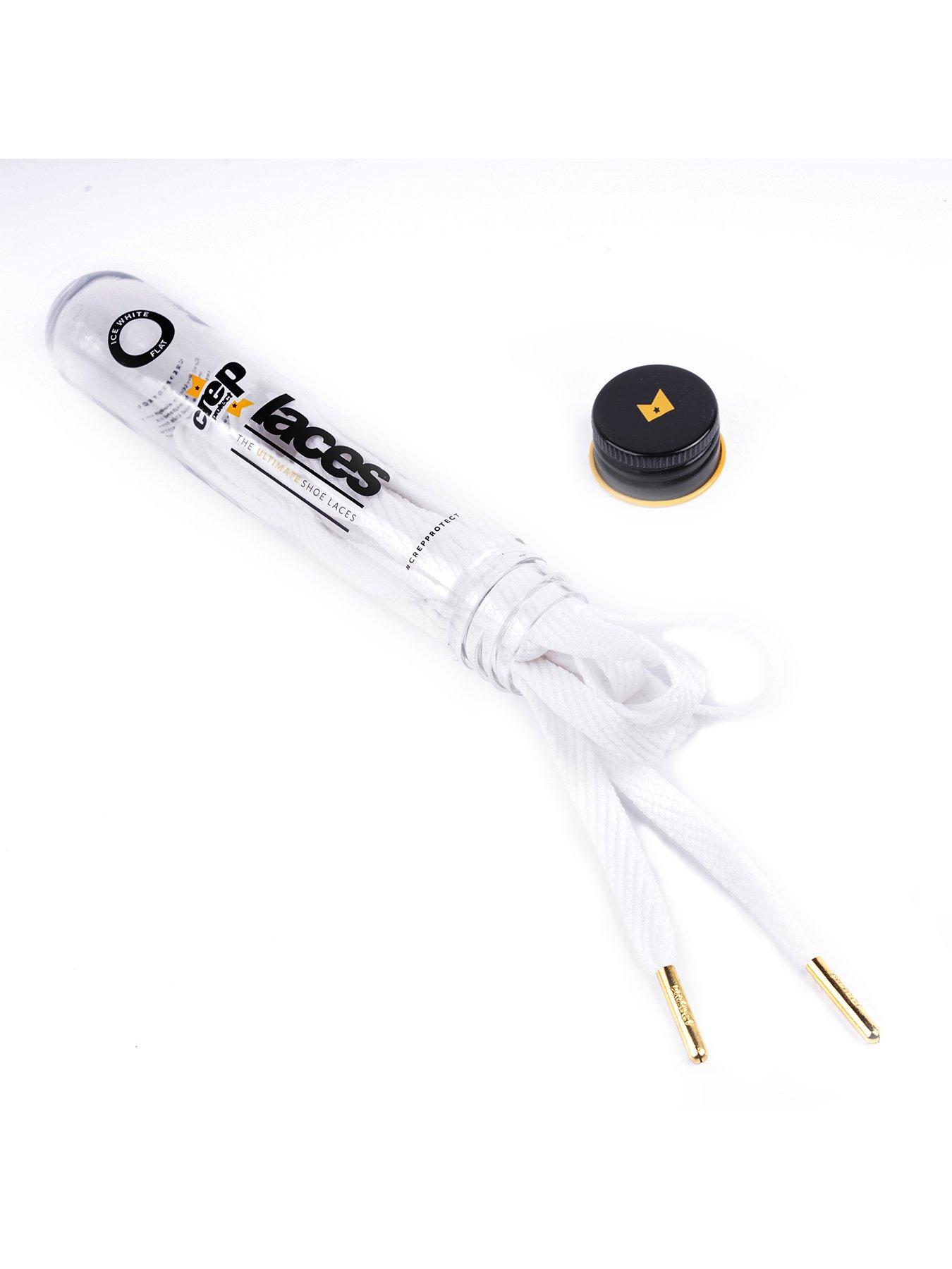 Crep Protect Flat Laces - White | very.co.uk