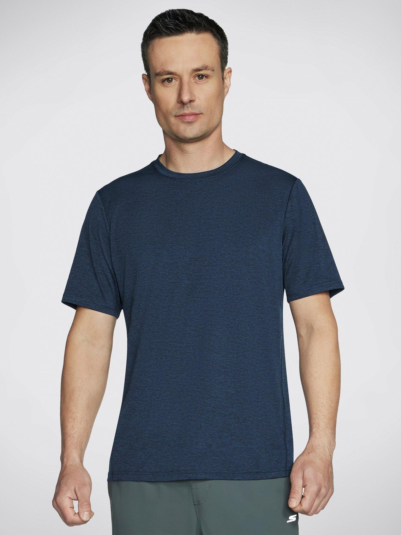 Skechers t shirt blue store