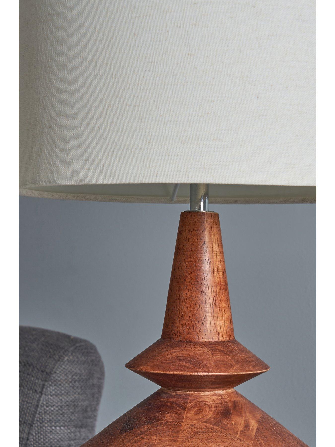 Very Home Mango Wood Table Lamp | Very