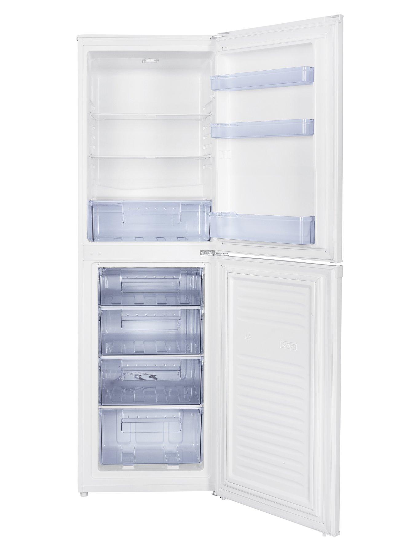 Swan SR8161W 172cm High, 55cm Wide, 50/50 Split Fridge Freezer - White ...