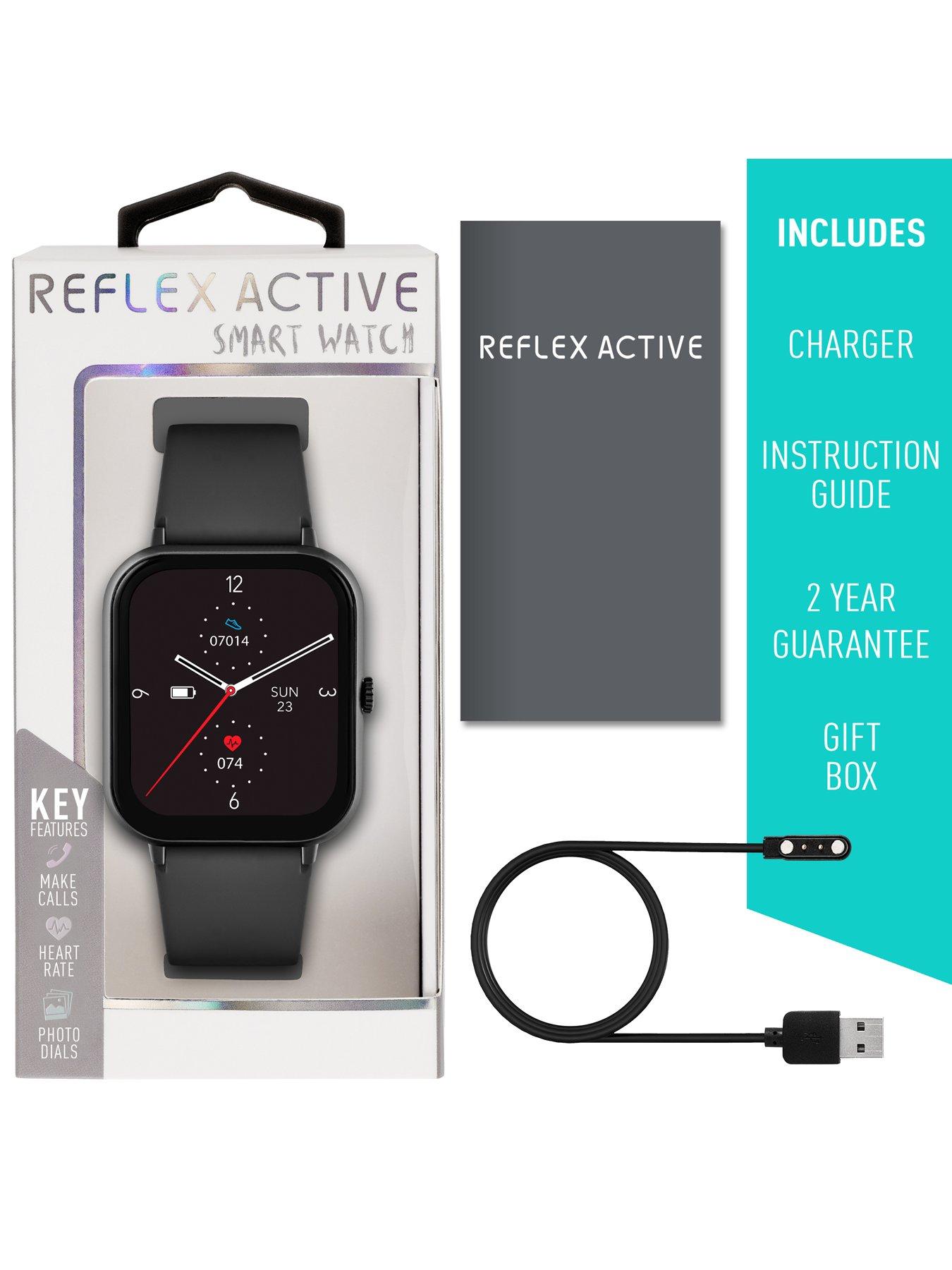 Reflex Active Series 23 Black Smart Calling Watch | Very