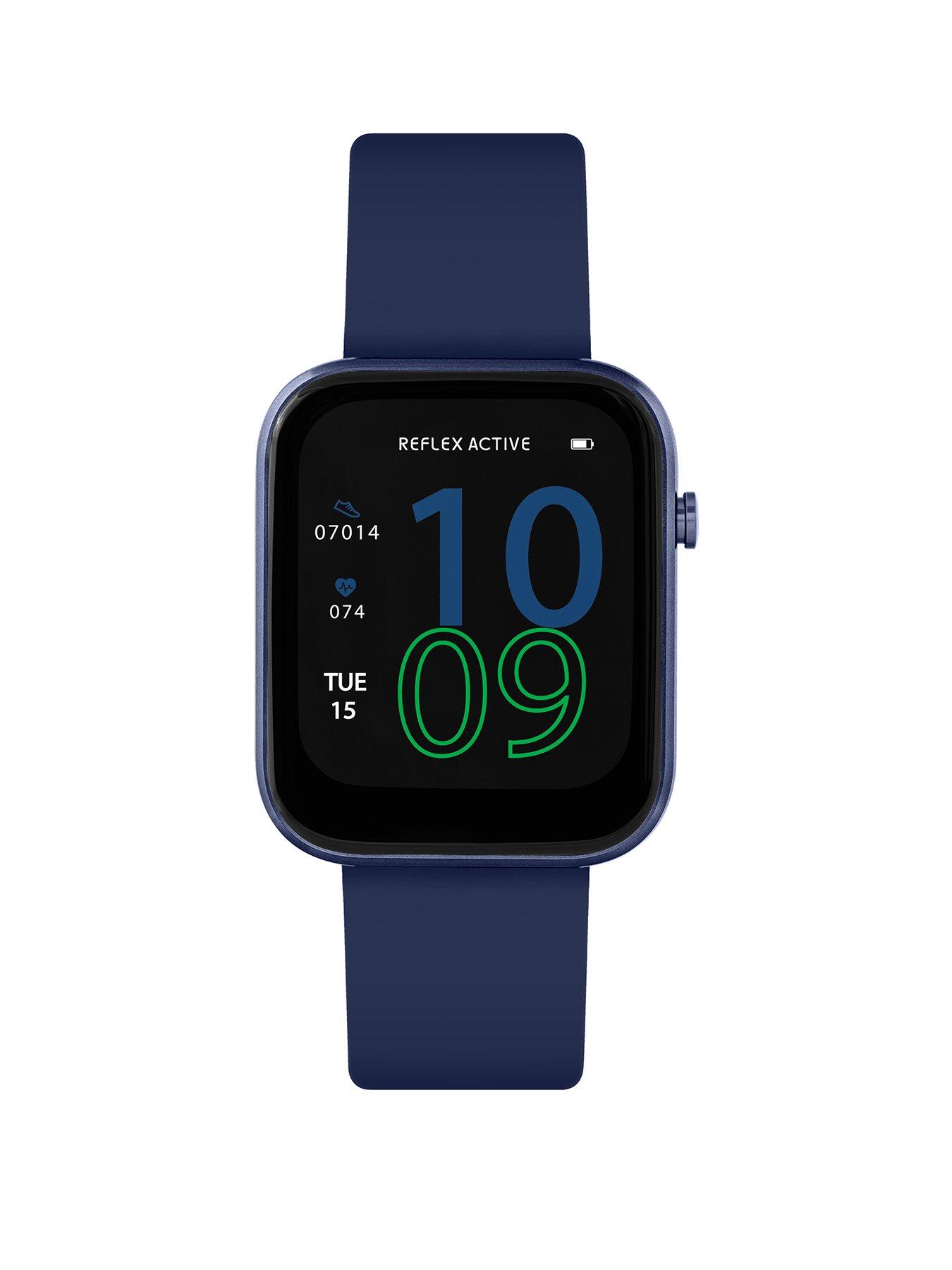 Reflex Active Series 12 Navy Strap Smart Watch | Very