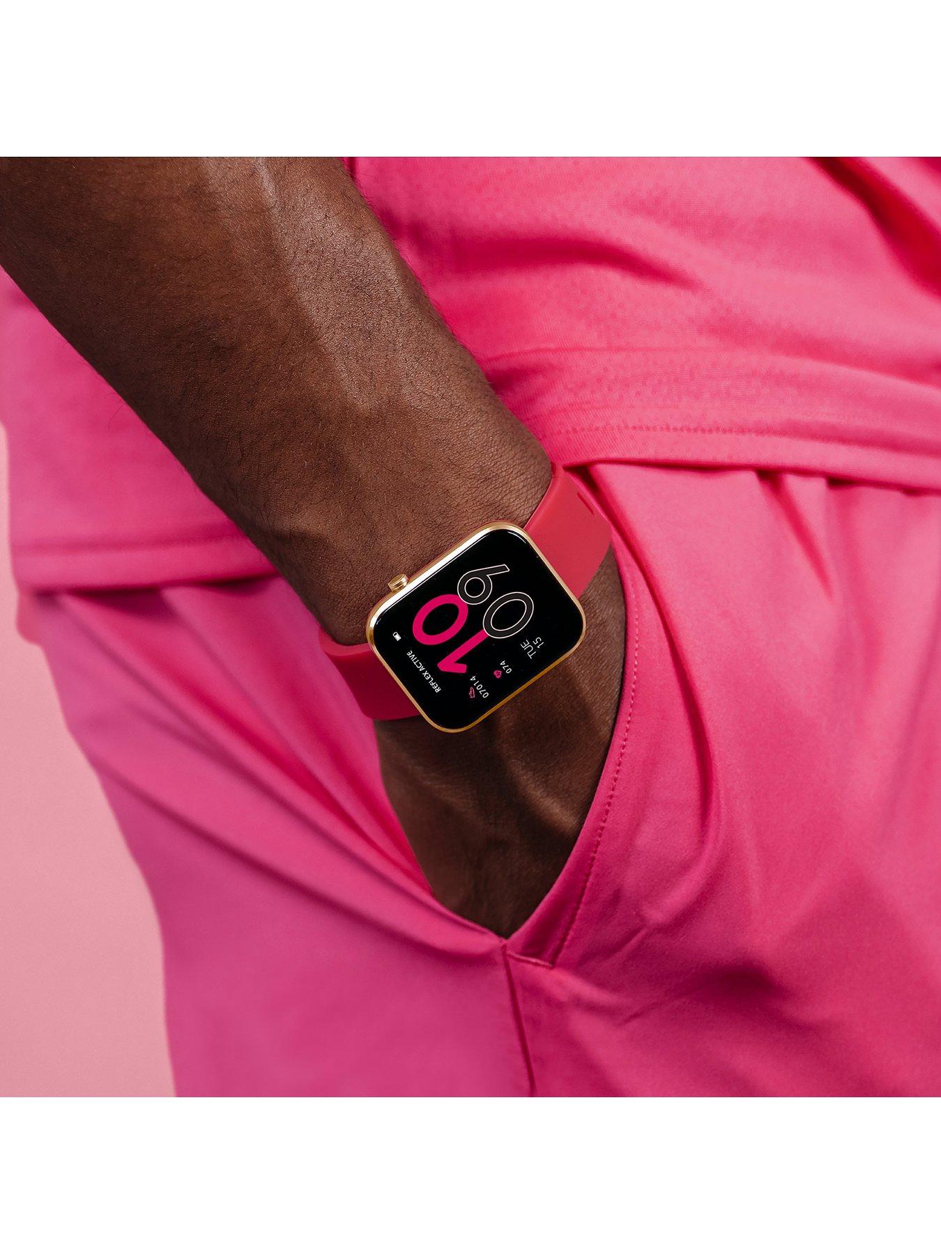 Reflex Active Series 12 Pink Strap Smart Watch | Very