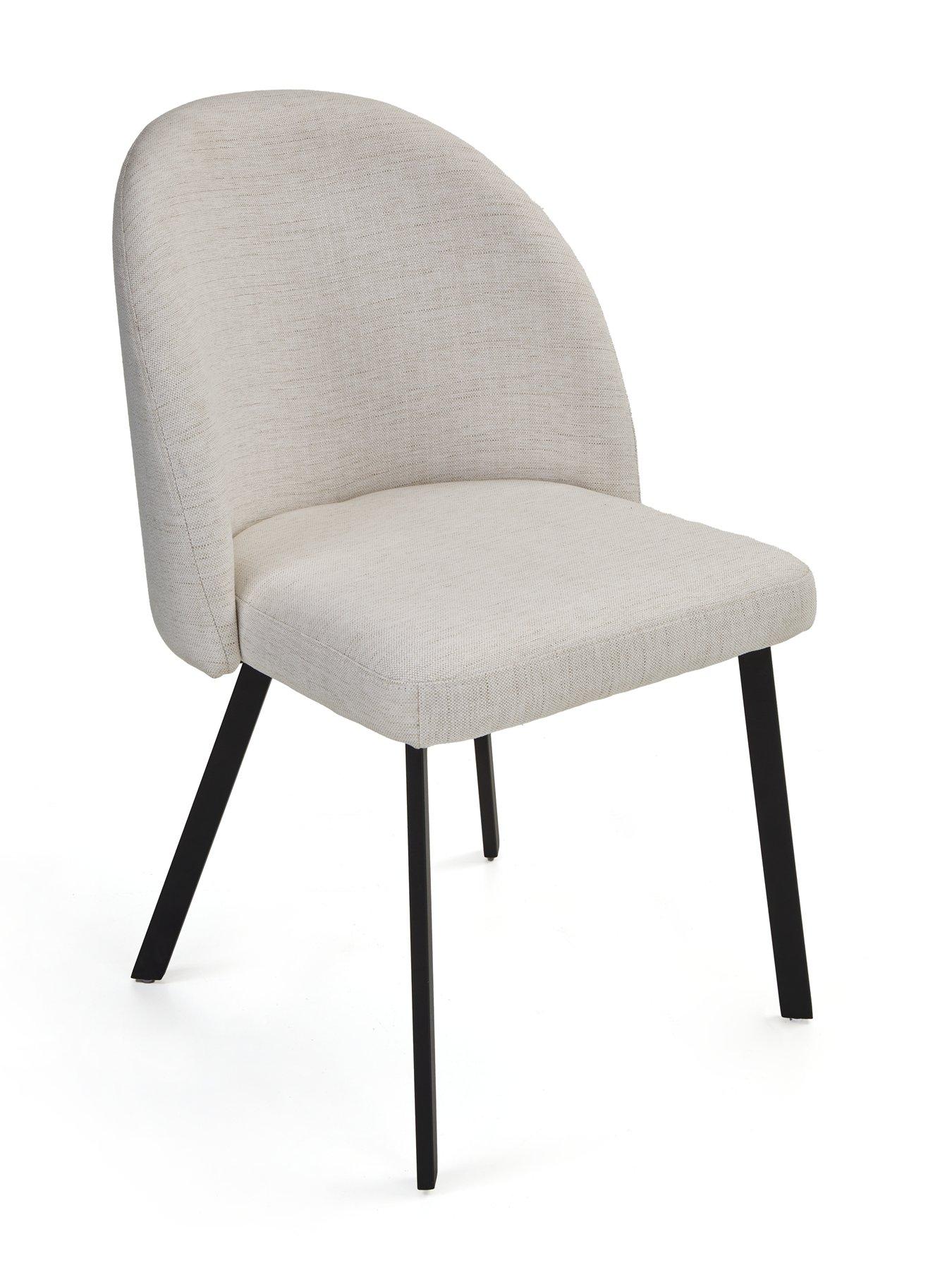 Michelle Keegan Home Cortes 120 cm Ceramic Top Dining Table + 4 Chairs ...