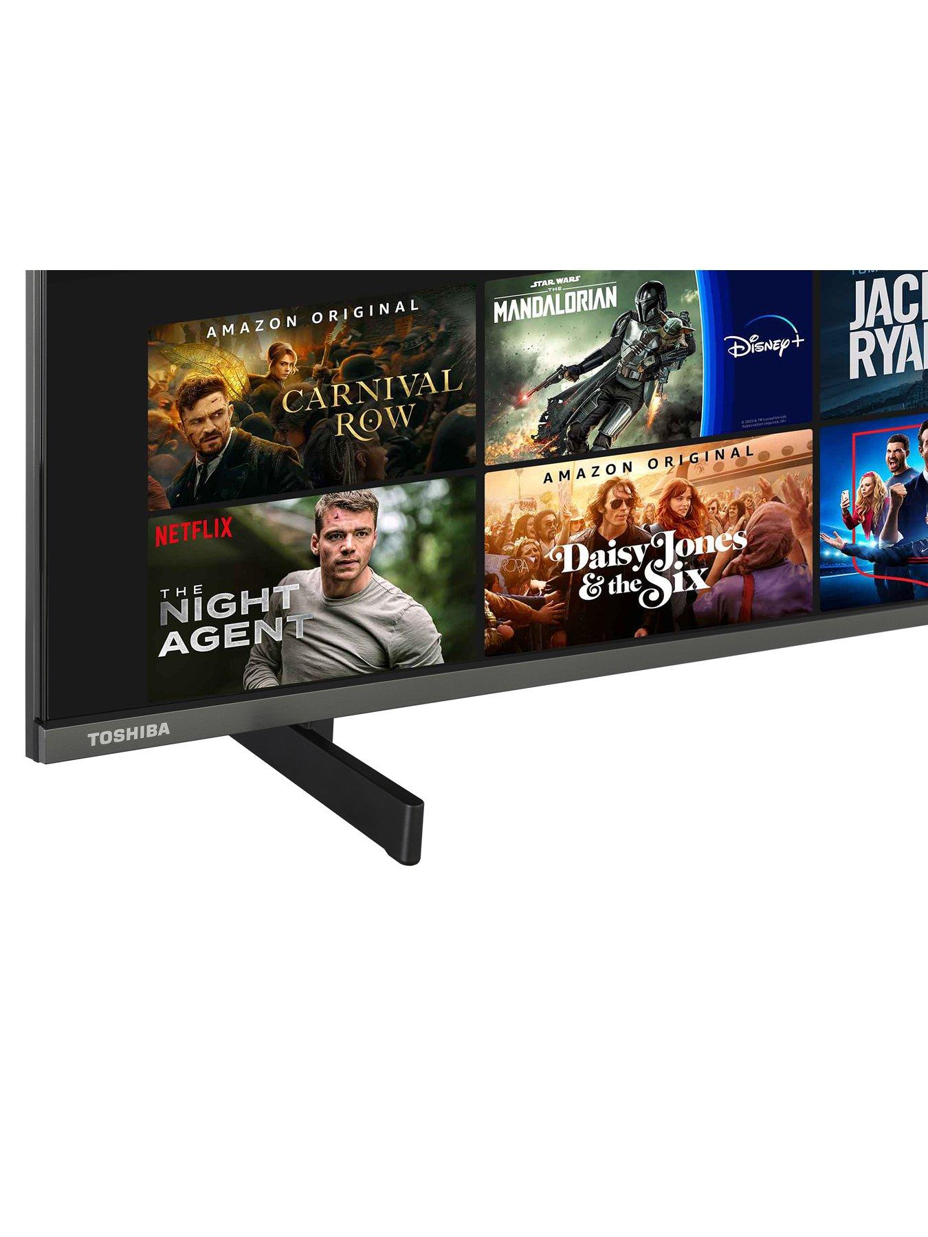 Toshiba 50QF5D53DB, 50 inch, Fire QLED TV | Very
