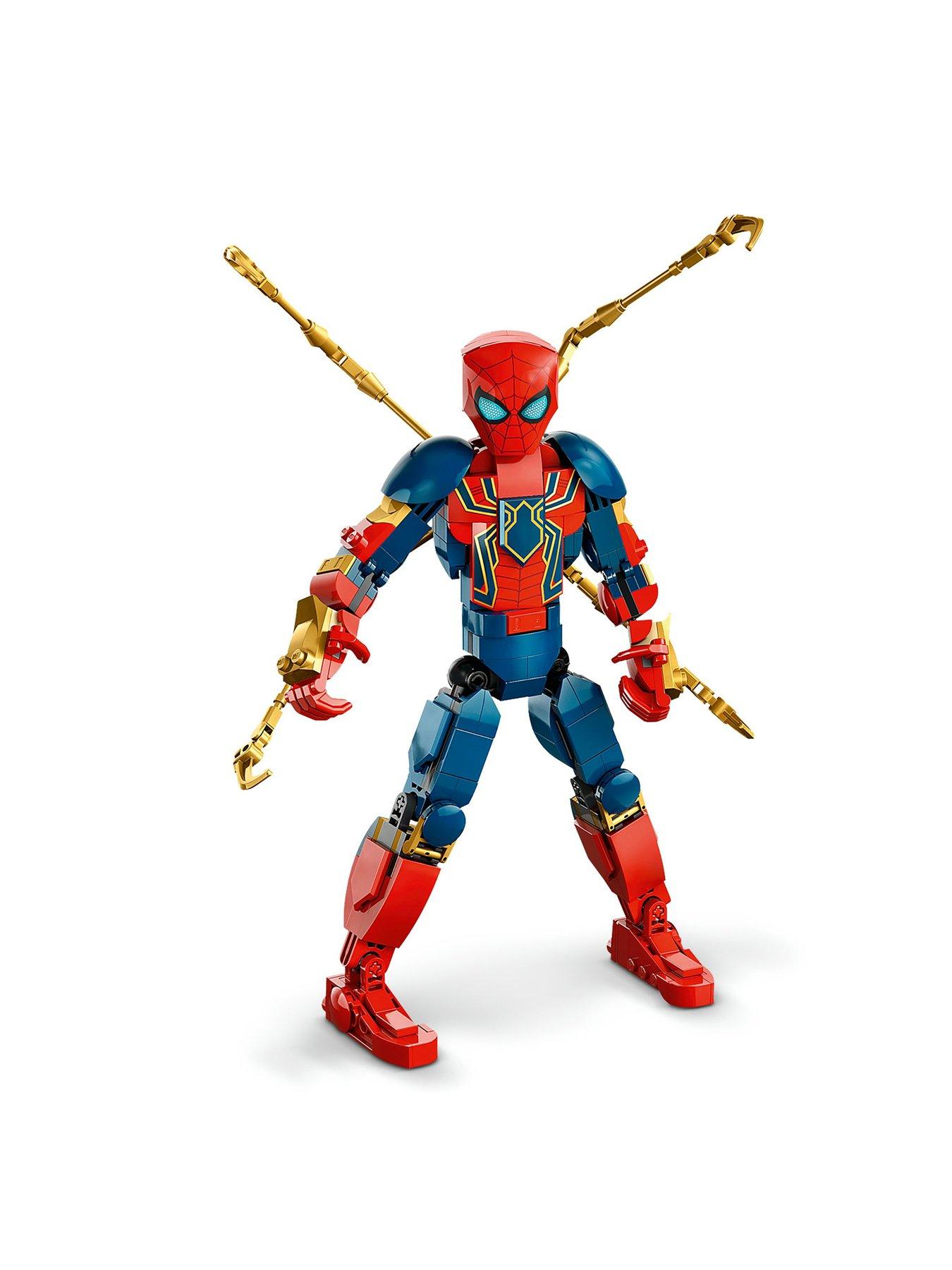 LEGO Marvel Super Heroes Iron Spider-Man Construction Figure 76298 | Very