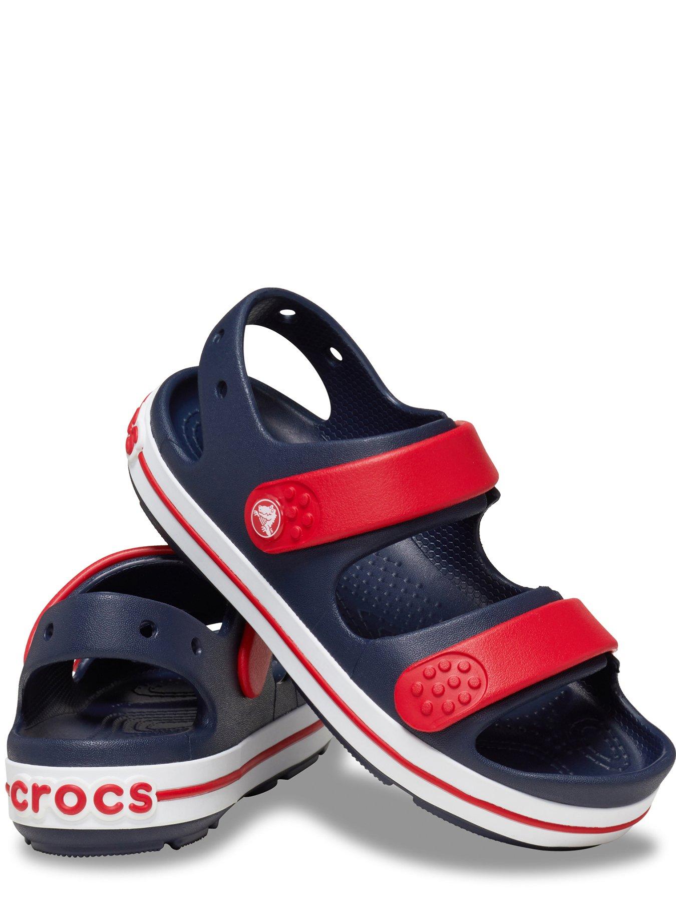 Crocs Varsity Crocband Cruiser Sandal - Navy | Very