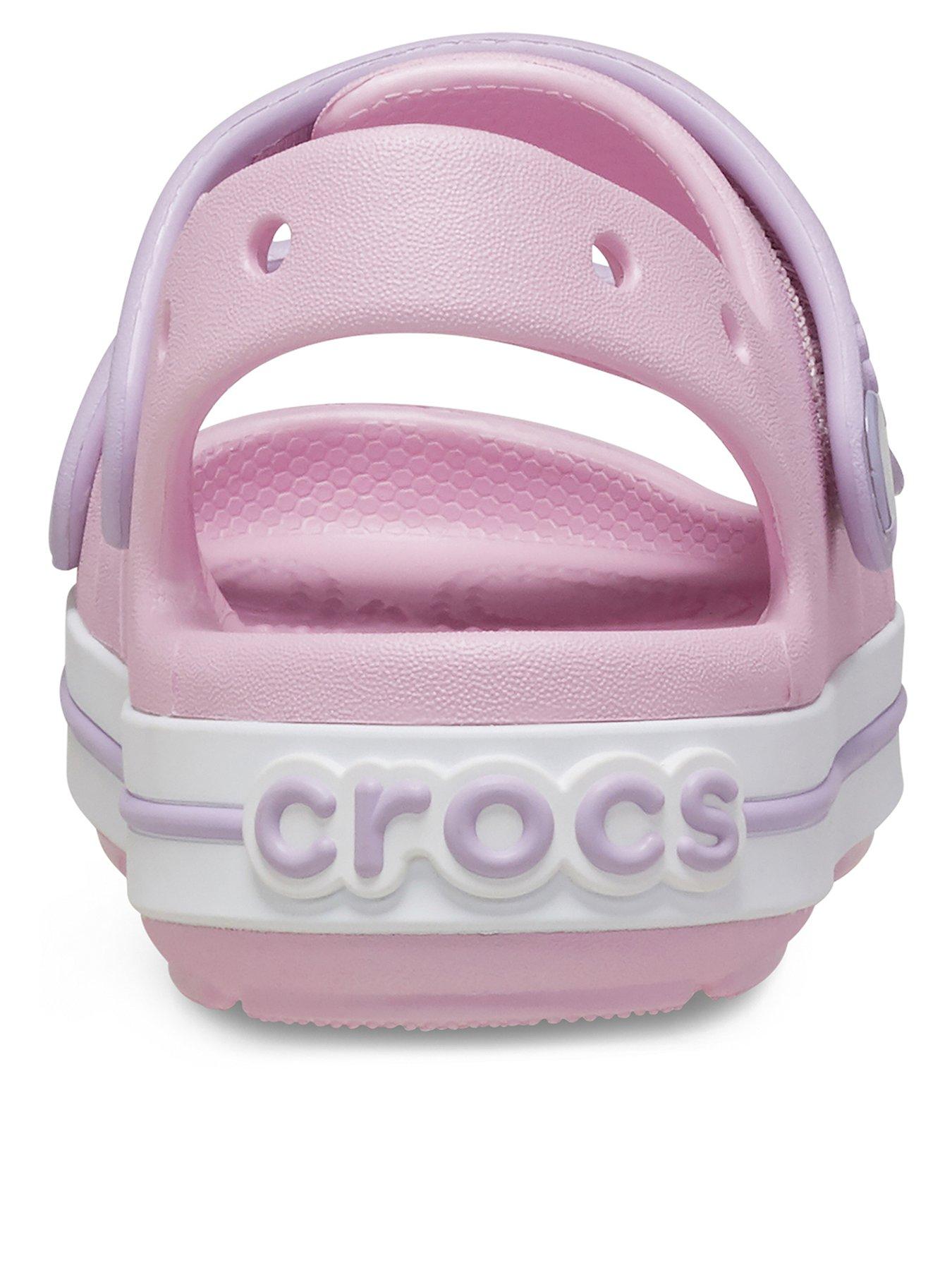 Crocs Ballerina/Lavender Crocband Cruiser Sandal - Pink | Very