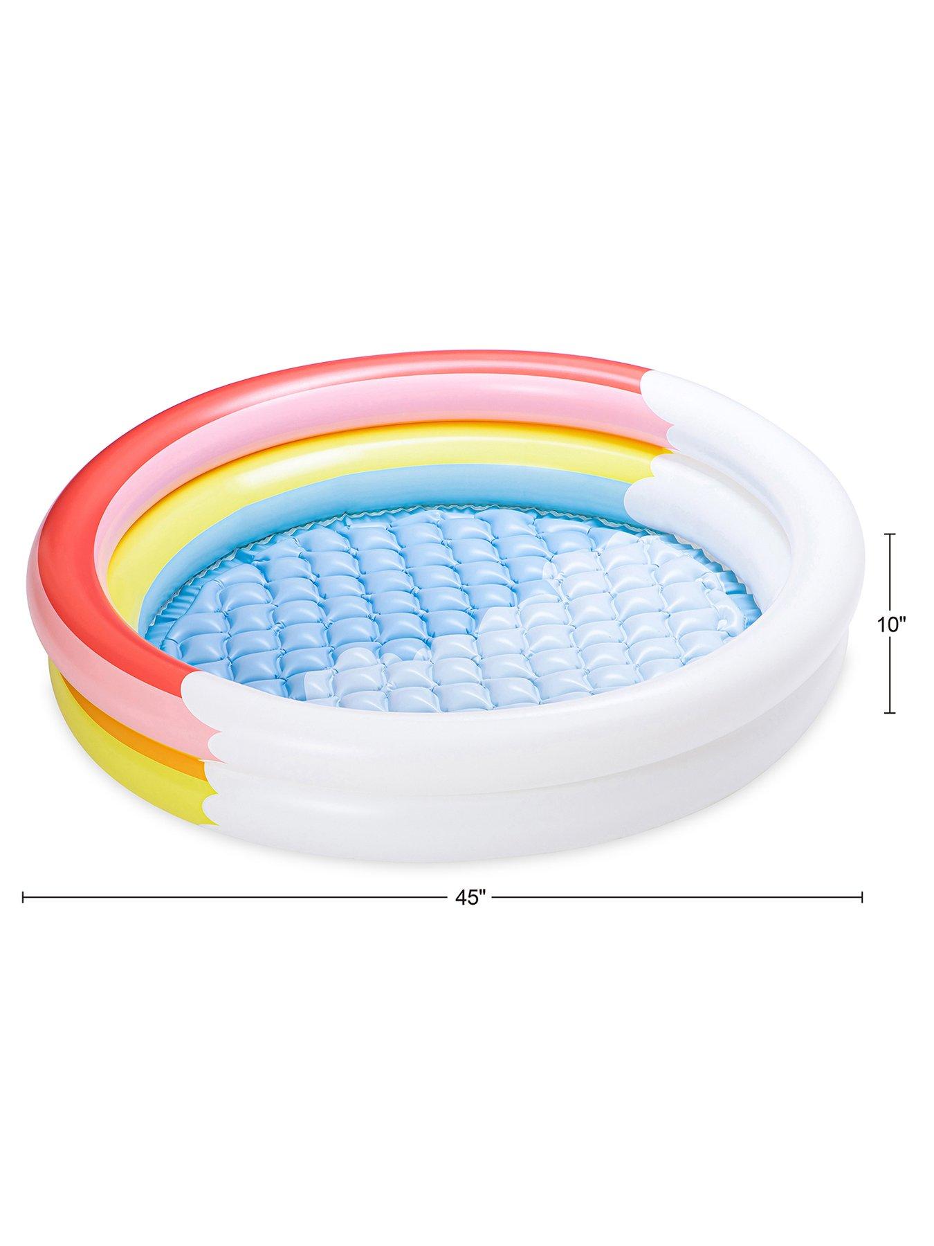 Funsicle Rainbow Heaven Fun Ring Pool | Very.co.uk