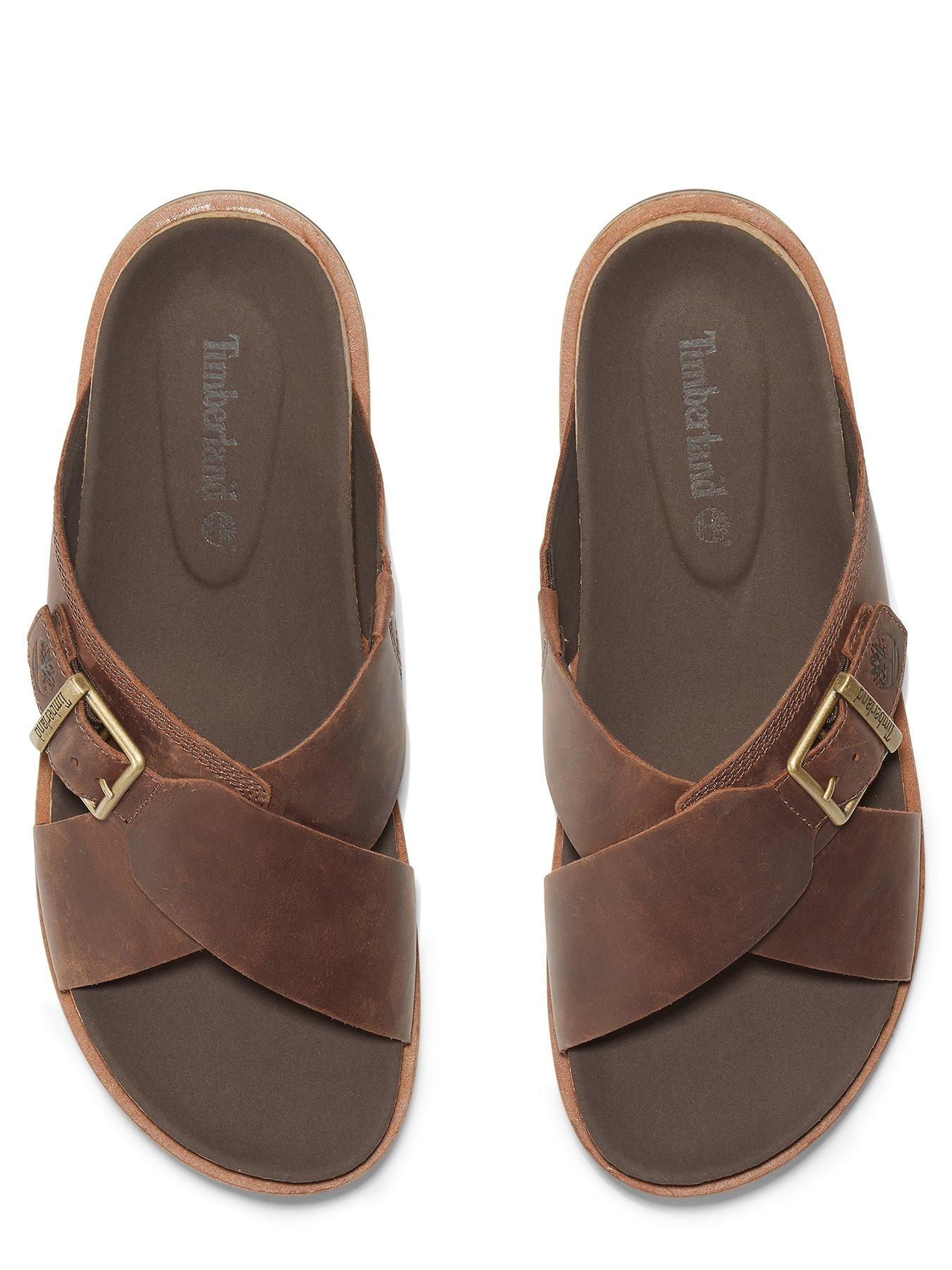 Timberland Amalfi Vibes Cross Strap Sandal - Brown | Very