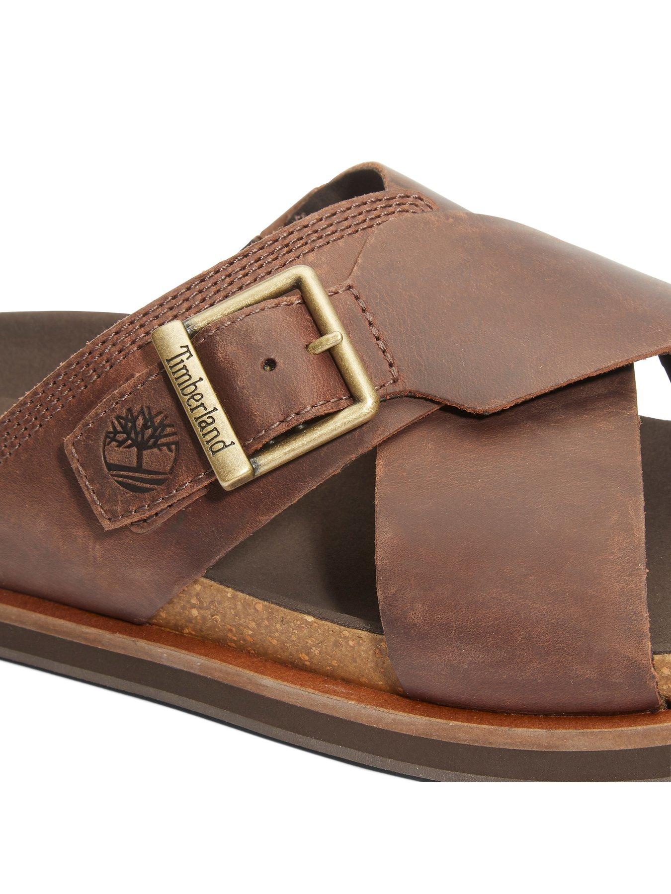 Timberland Amalfi Vibes Cross Strap Sandal - Brown | Very