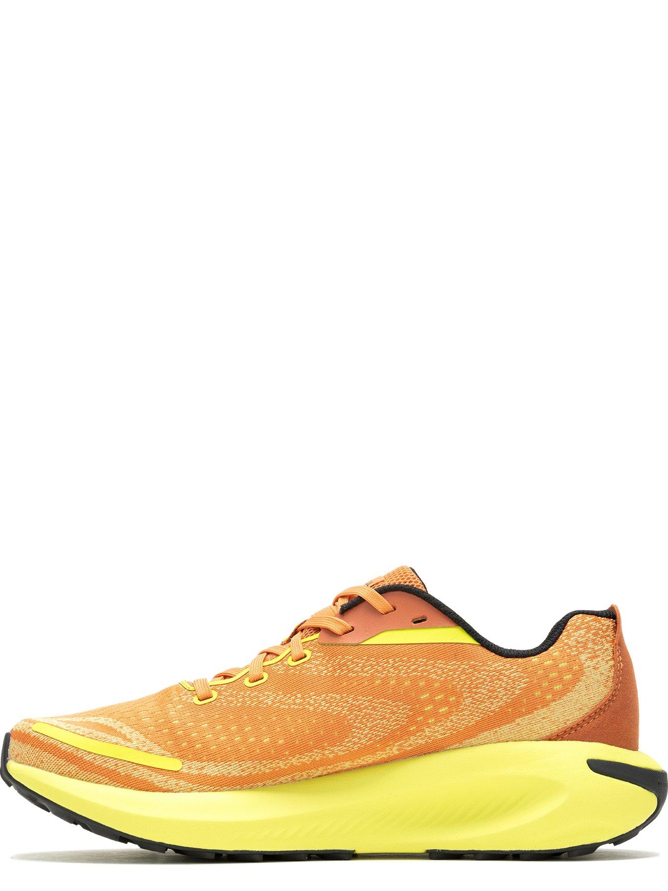 Merrell Mens Morphlite Trail Running Trainers - Orange/Yellow | Very