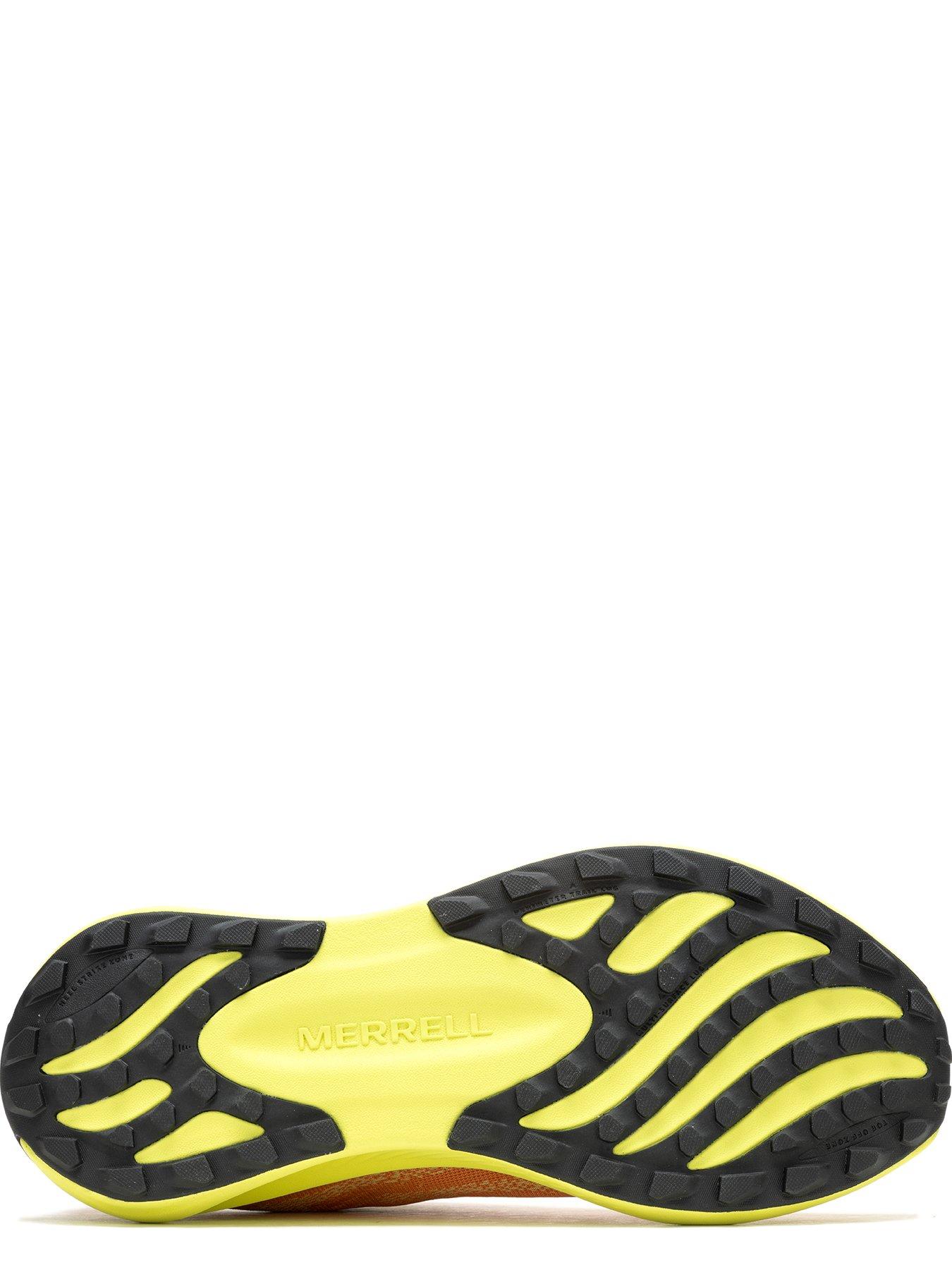 Merrell Mens Morphlite Trail Running Trainers - Orange/Yellow | Very