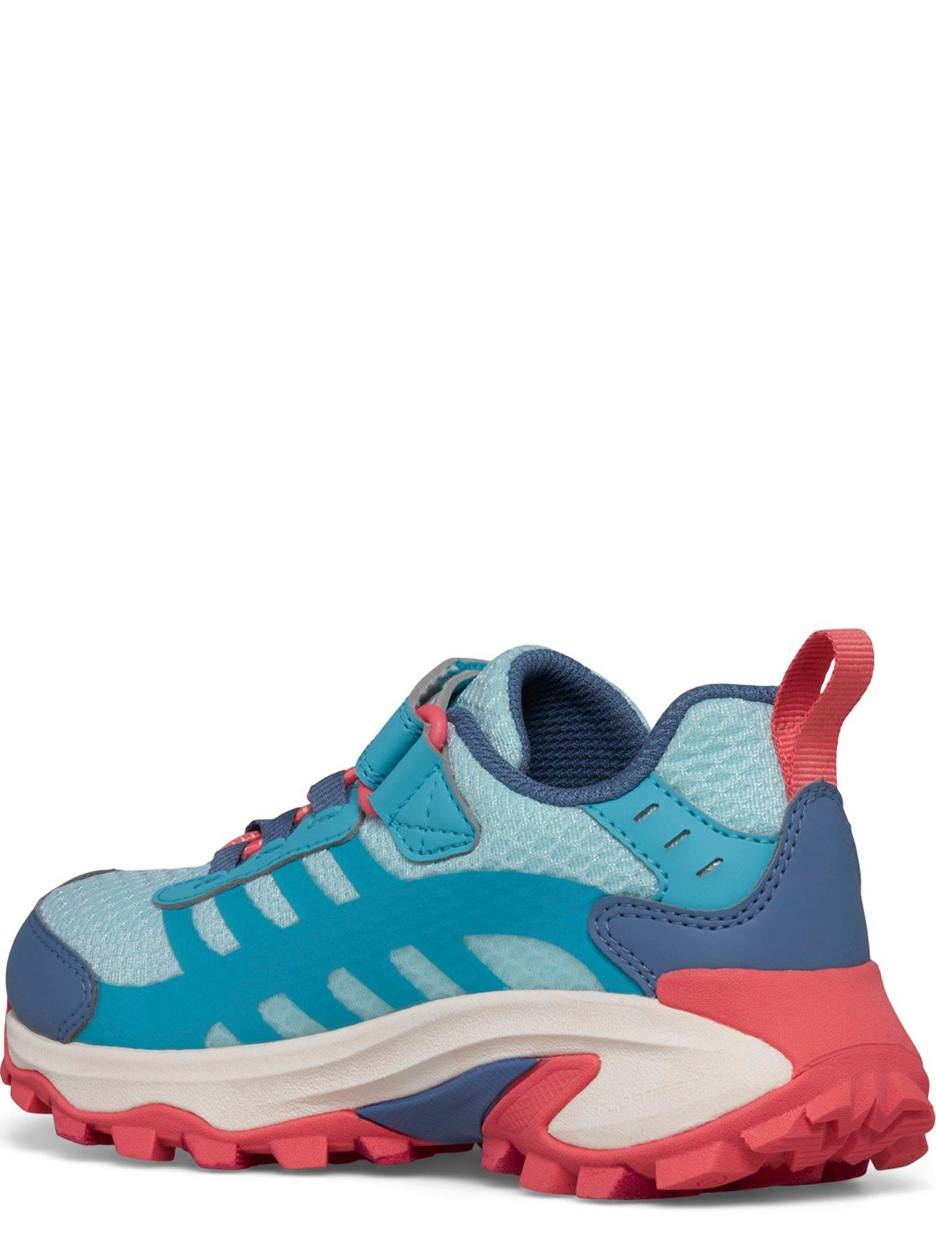 Merrell Kids Moab Speed Low Waterproof Shoes - Blue | Very