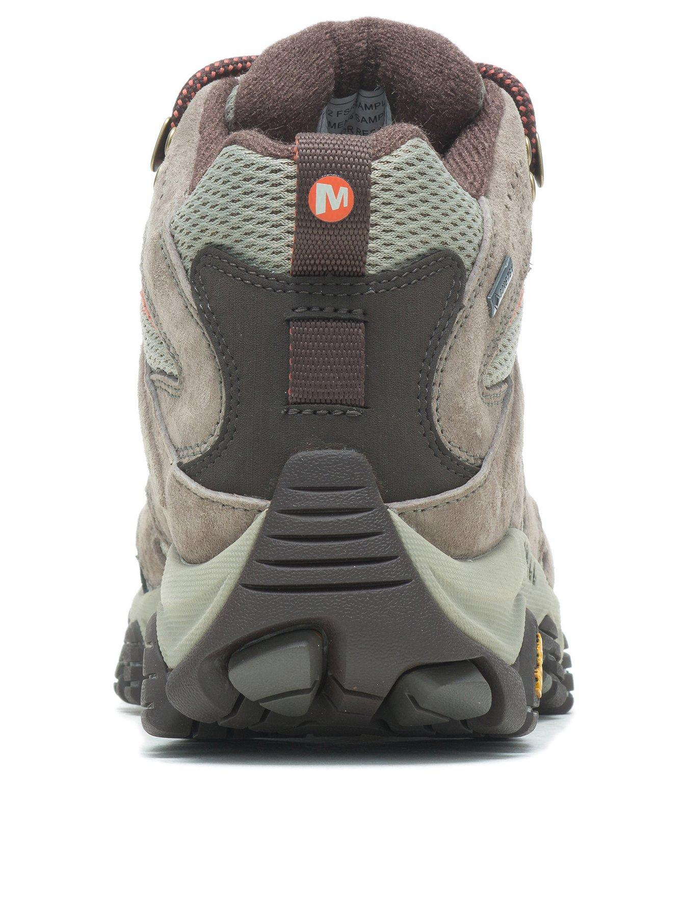 Merrell Women's Moab 3 Mid Gore-Tex Hiking Boots - Bungee Cord - Grey ...