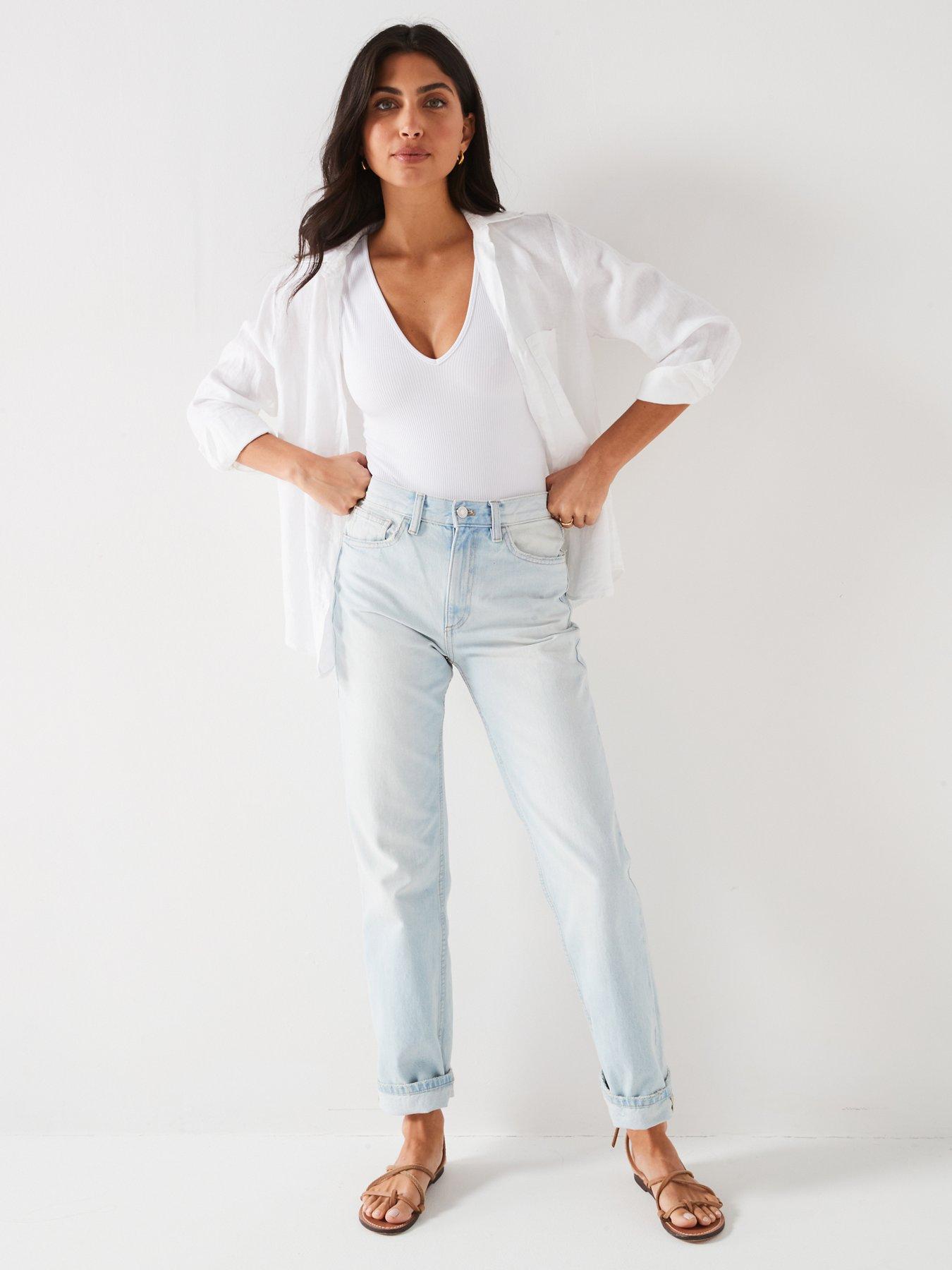 V by Very Wide Strap Bodysuit - White | Very