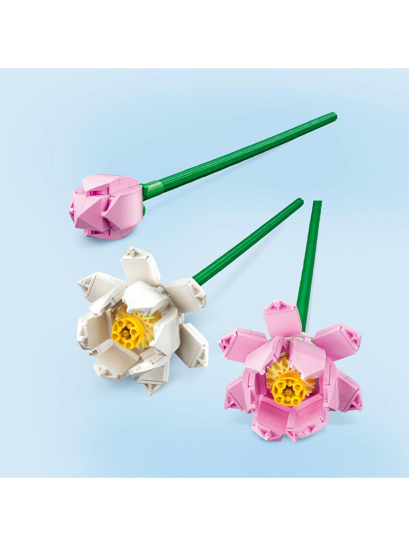 LEGO Botanical Botanicals Lotus Flowers Set 40647 | Very