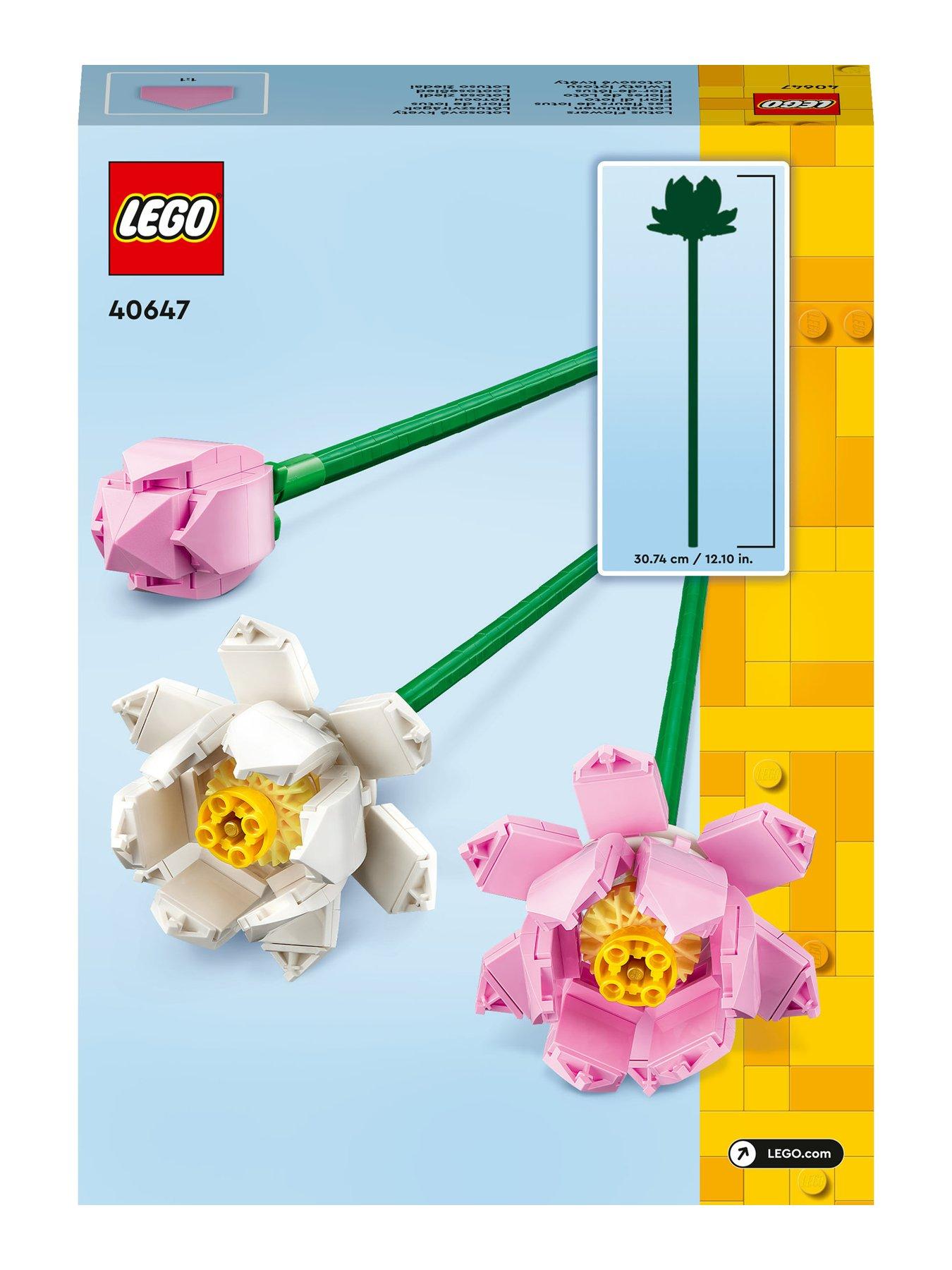 LEGO Botanical Botanicals Lotus Flowers Set 40647 | Very