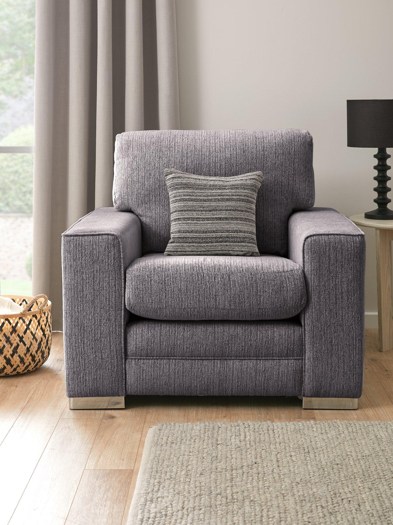 Very Home Minc Fabric Armchair - Made in the UK | Very